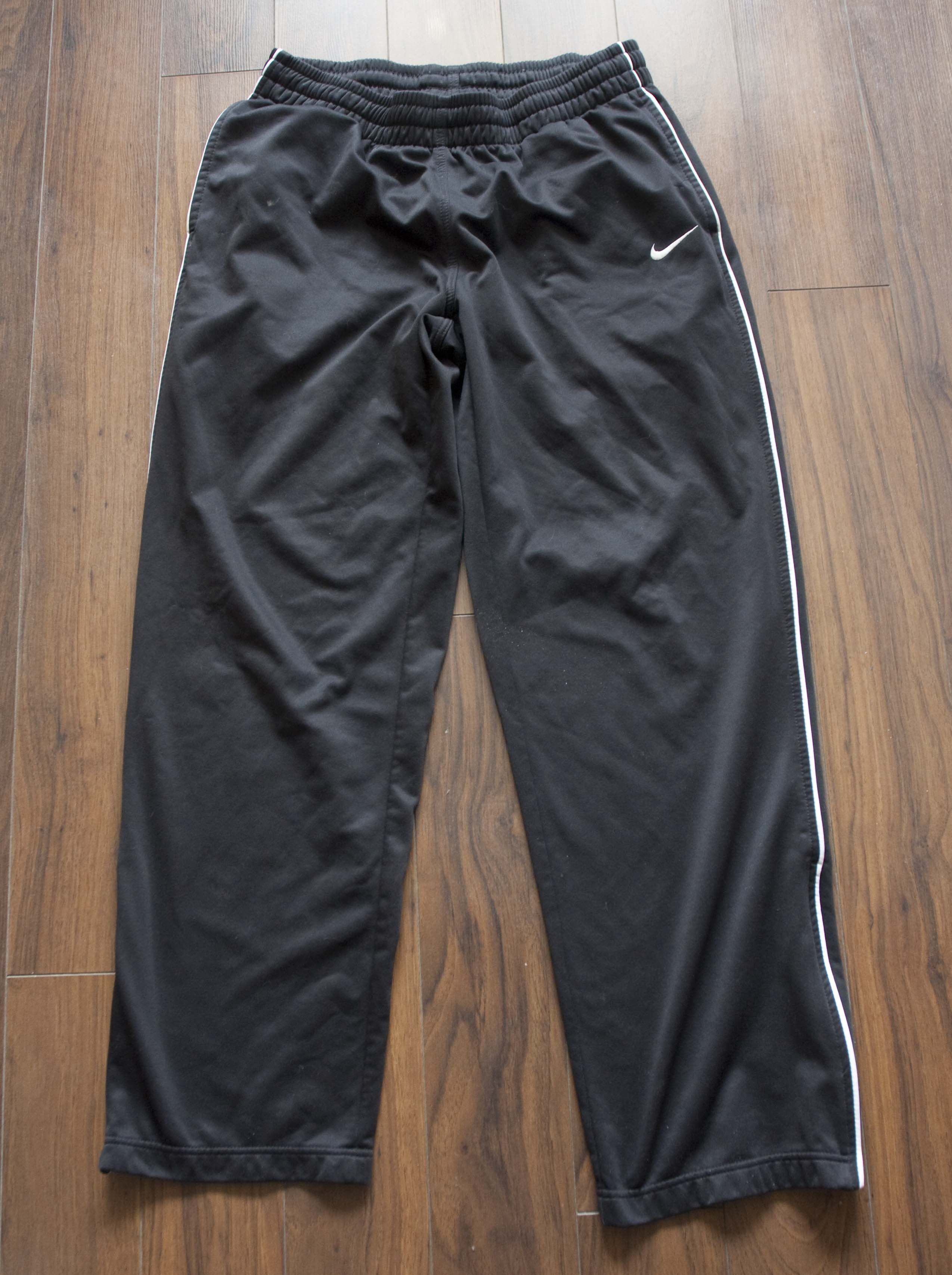 Nike × Vintage Nike Athletic Pants Vintage Black Size L / 35x30.5 | Grailed