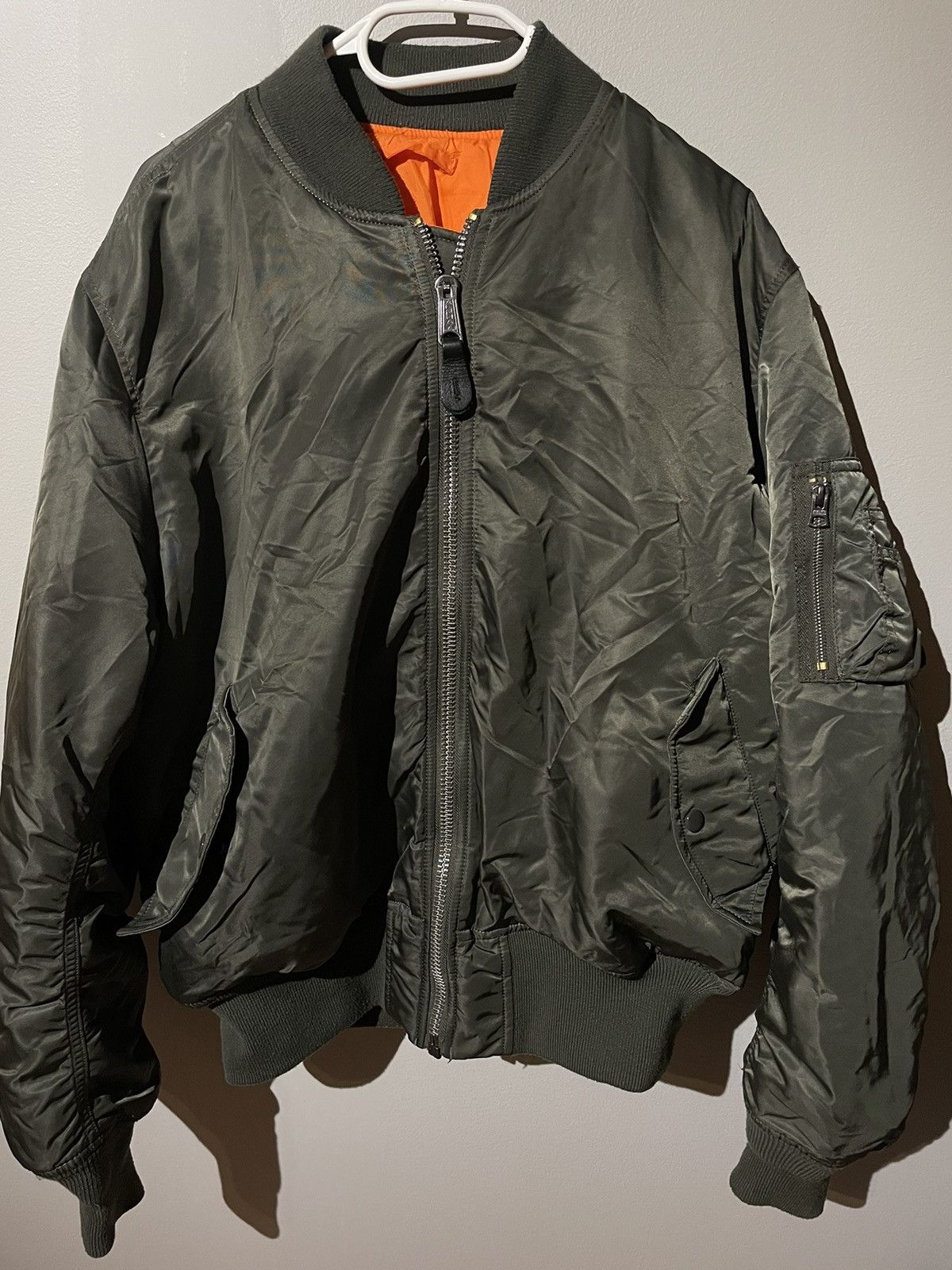 Alpha Industries × Bomber Jacket × Vintage Alpha Industries MA-1 Jacket | Grailed