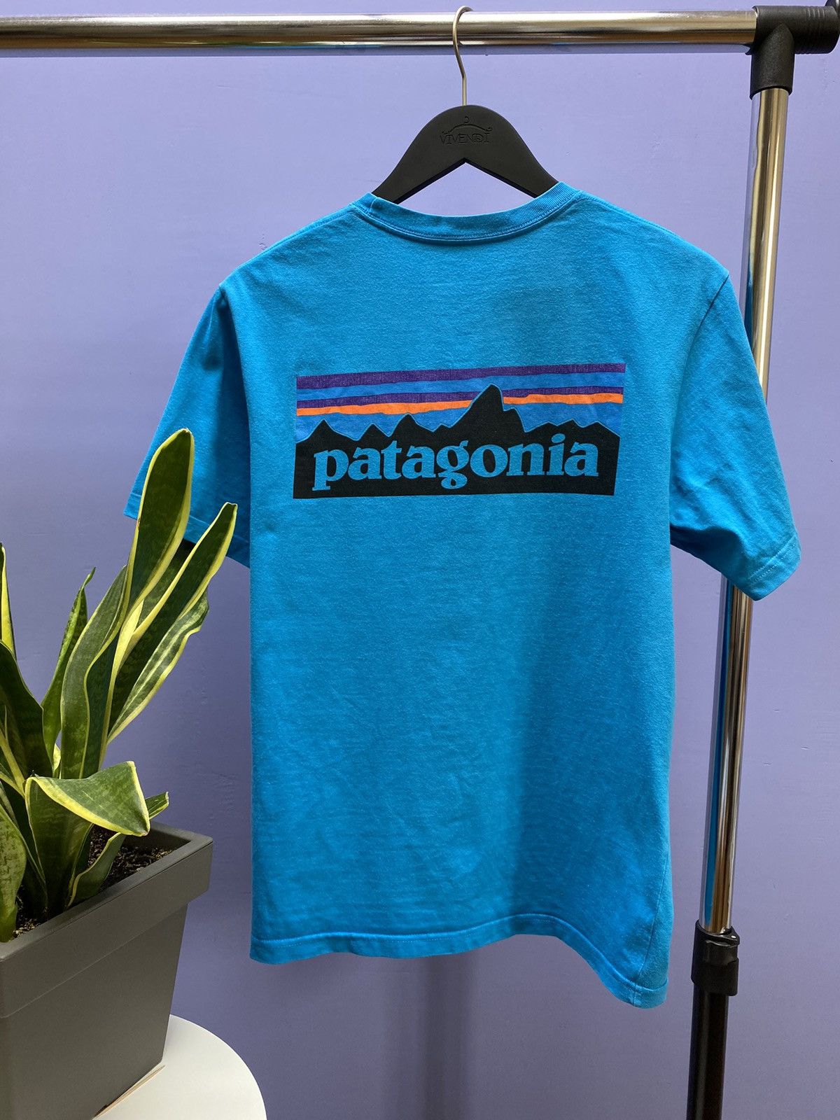 Patagonia Patagonia Big Logo On Back T Shirt | Grailed