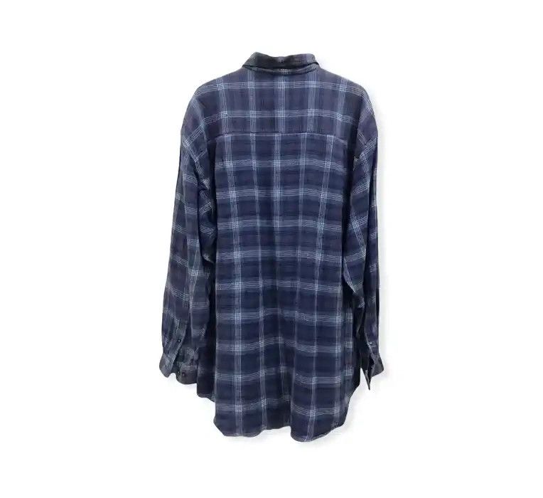 Flannel Break Off Plaid Tartan Flannel Shirt | Grailed