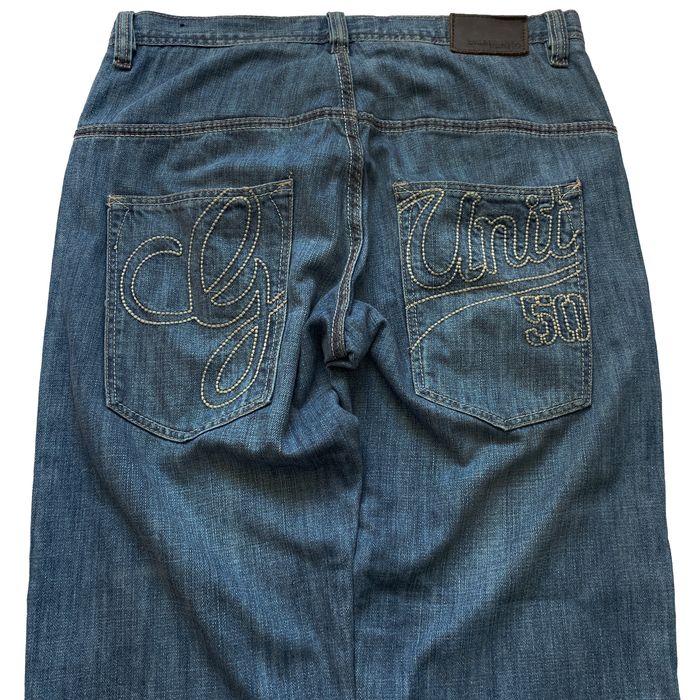 The Game Rap g-unit jeans denim vintage logo embroidered OG baggy | Grailed