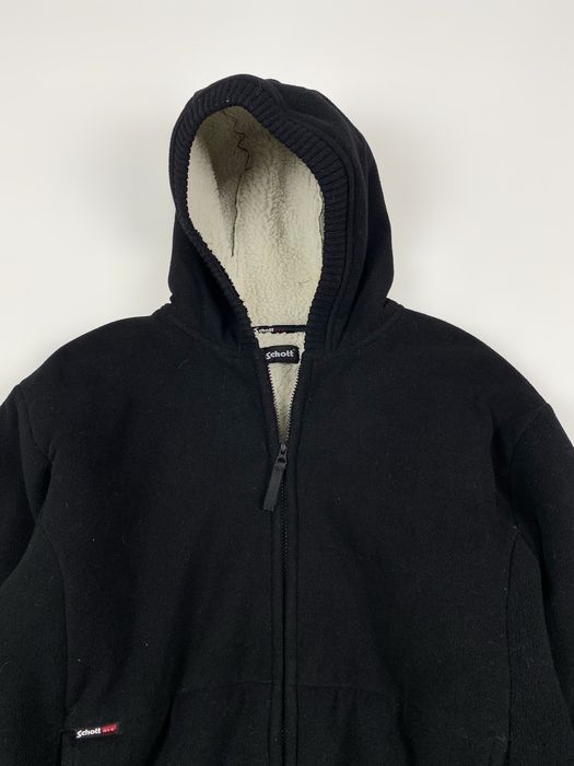 Schott Schott NYC Fleece Sherpa Jacket | Grailed