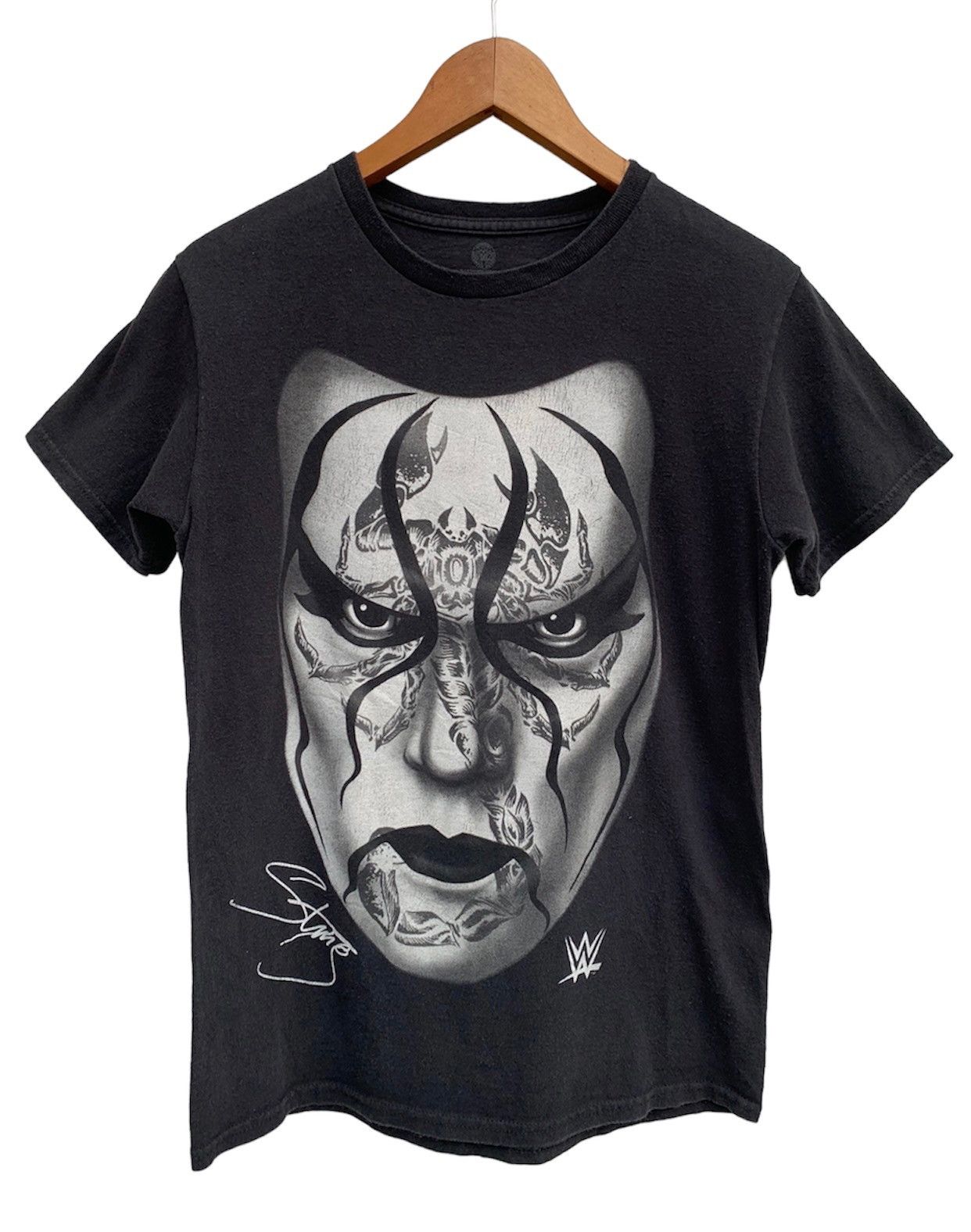 Wwf Wwe The Crow Sting Ovp Potrait Wrestling T-Shirt | Grailed