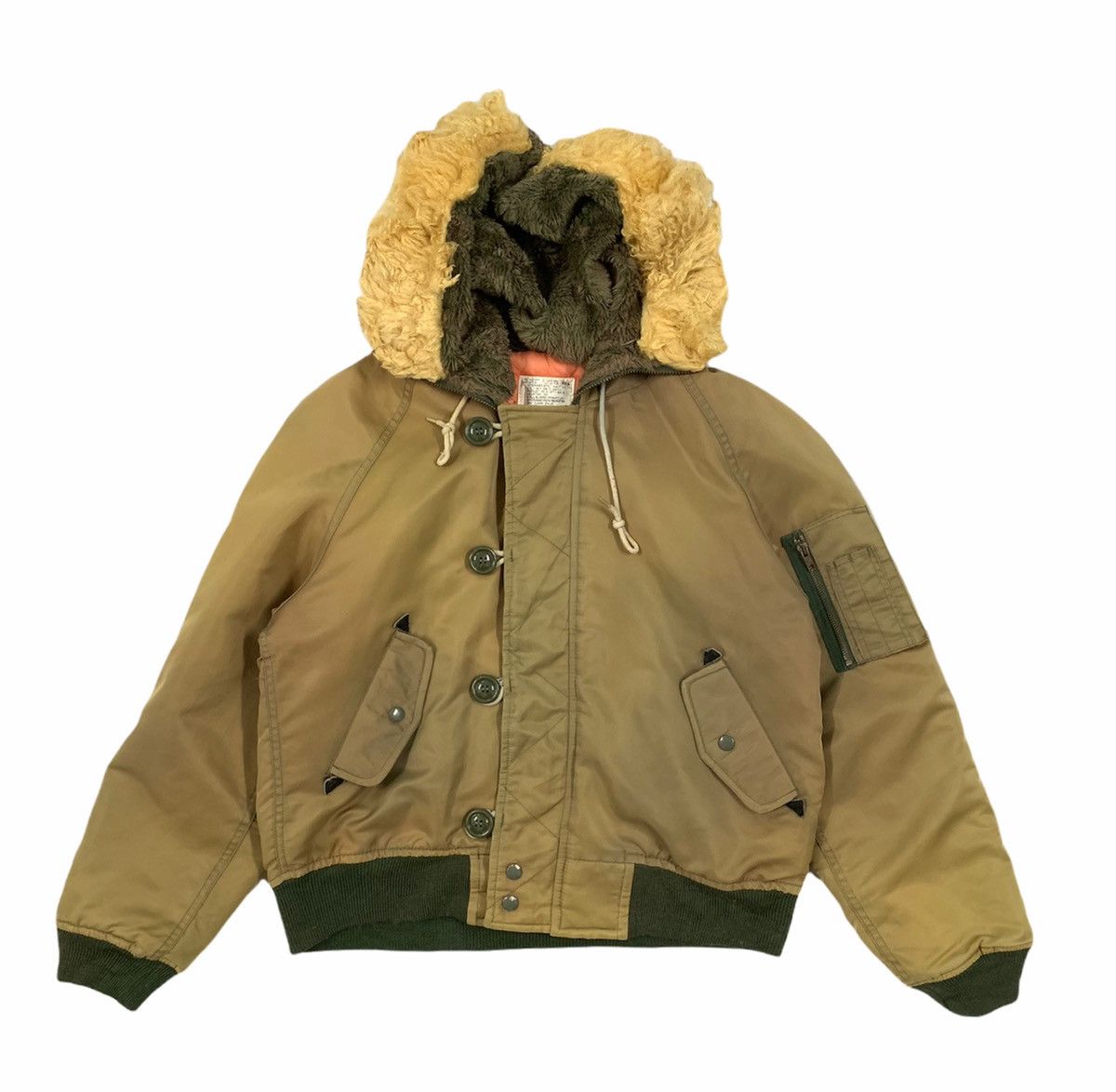 Buzz Rickson's × Japanese Brand × Military 🎌 Vintage Bomber Fishtail ...