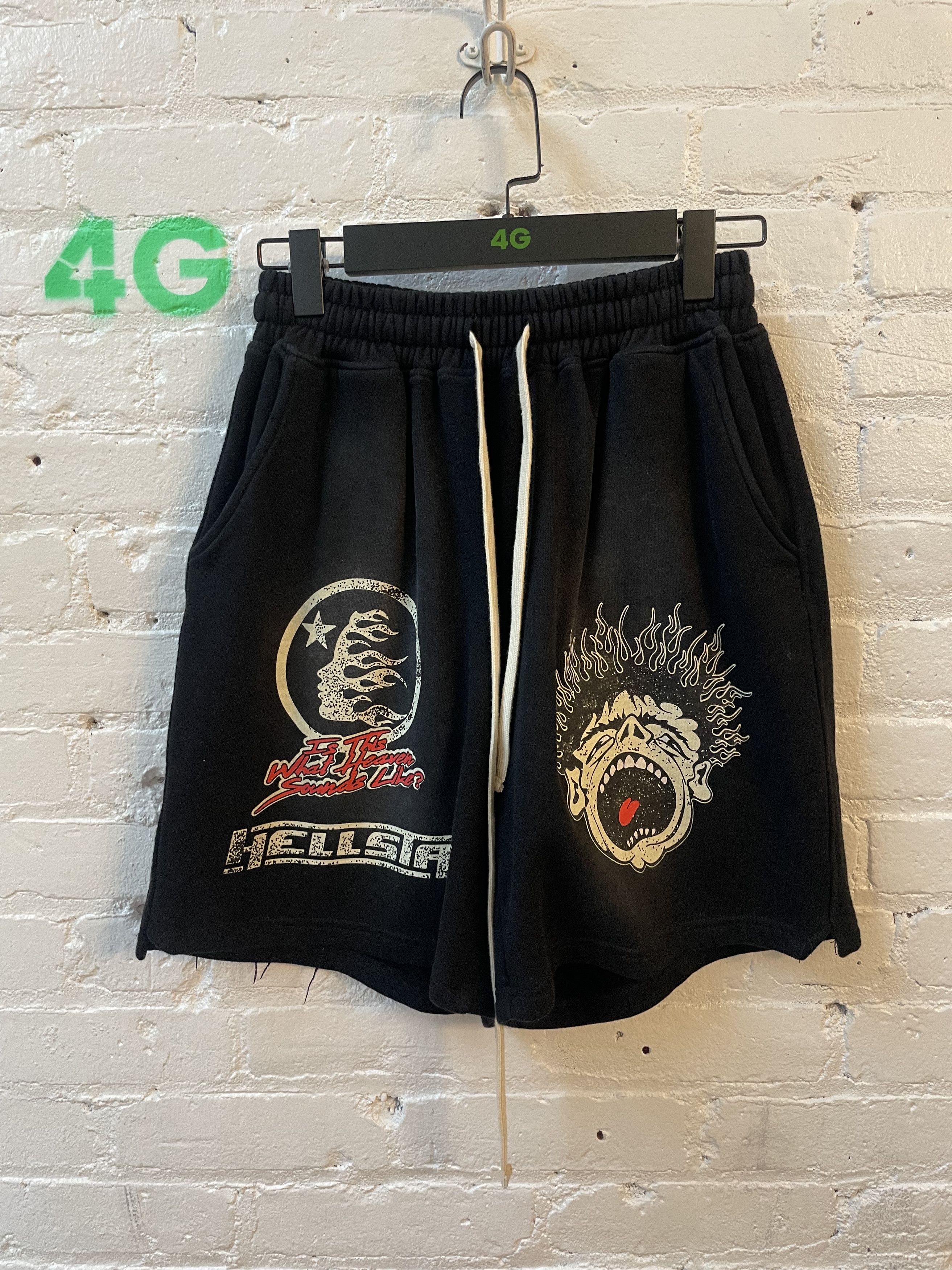 HELLSTAR HELLSTAR VINTAGE WASH SHORTS | Grailed