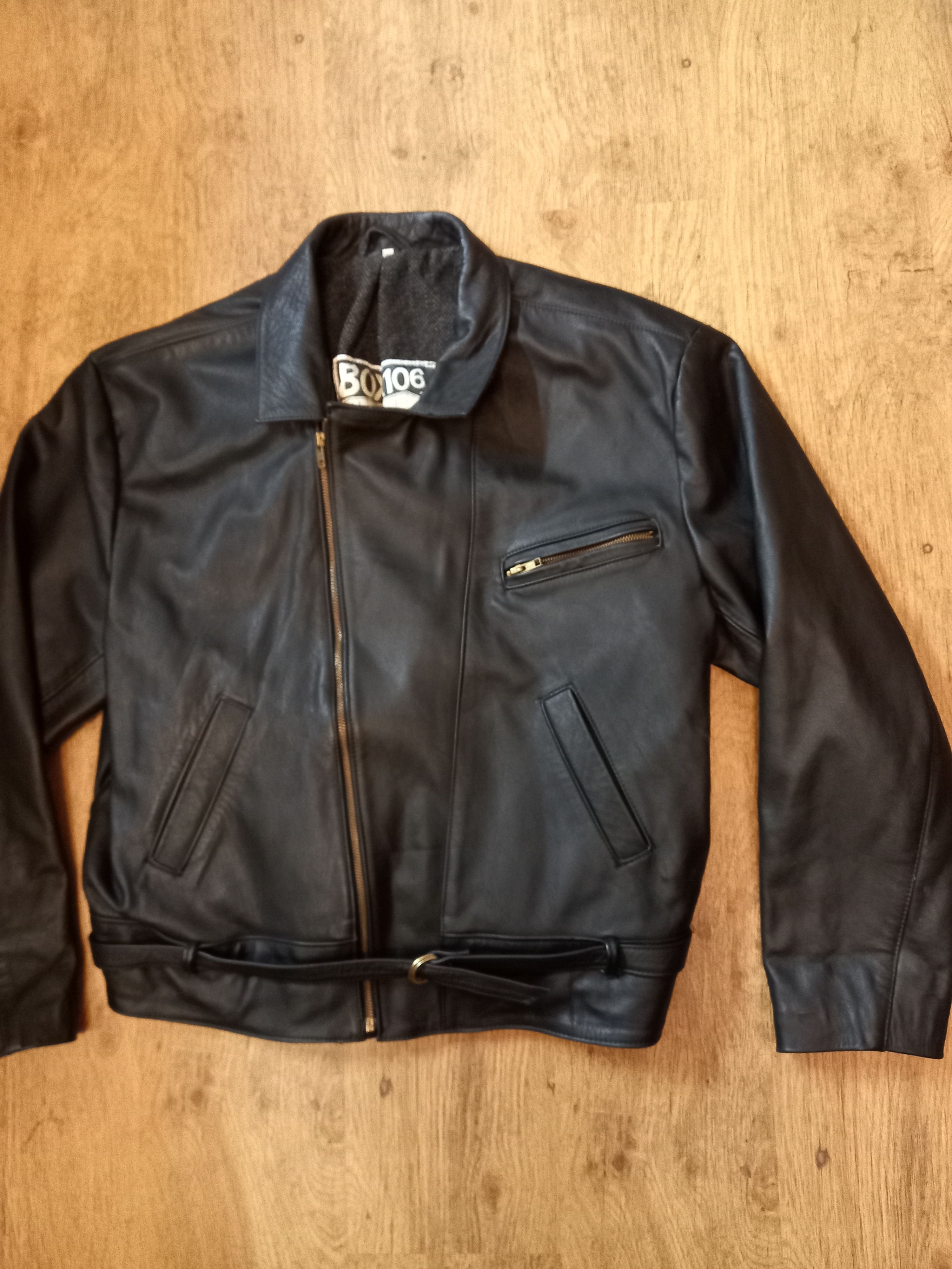 Vintage Vintage 80s Leather Biker Jacket | Grailed