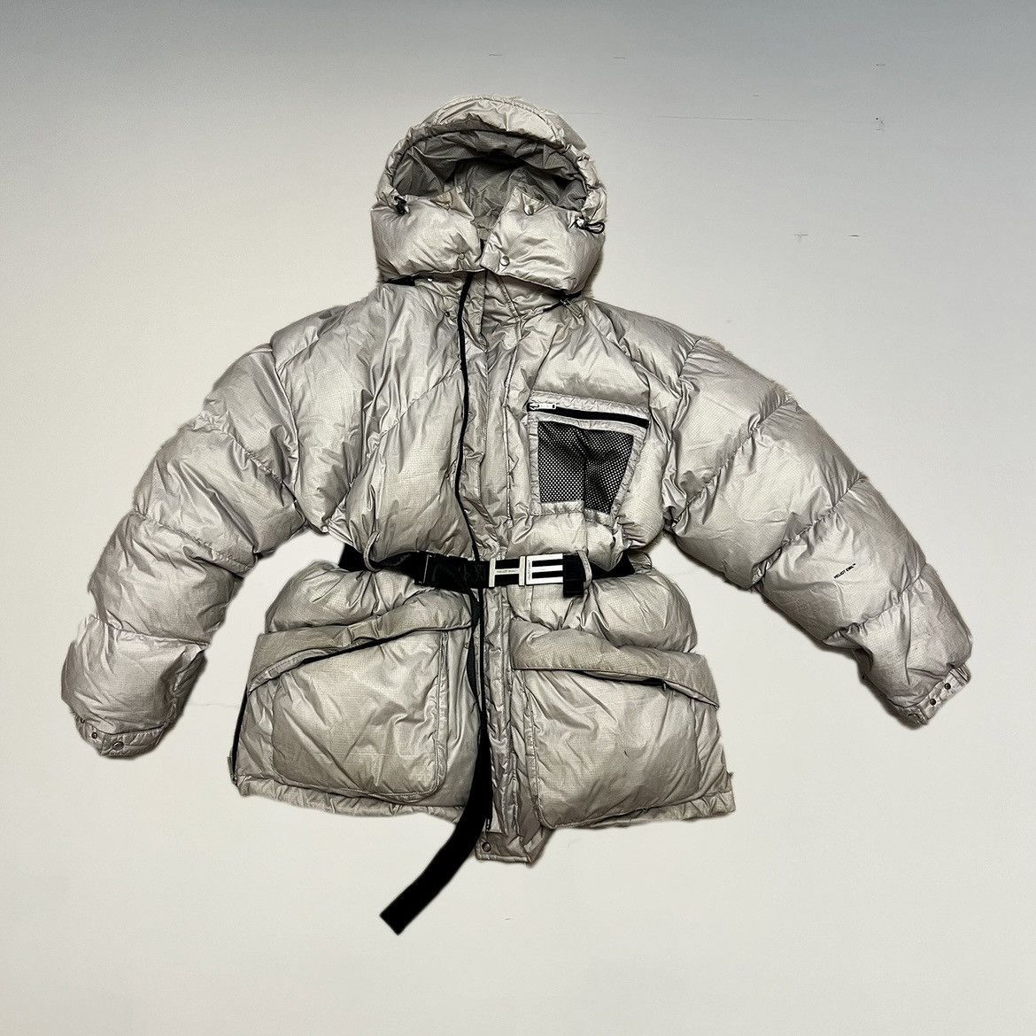 Heliot Emil Heliot Emil Down Jacket Gray | Grailed