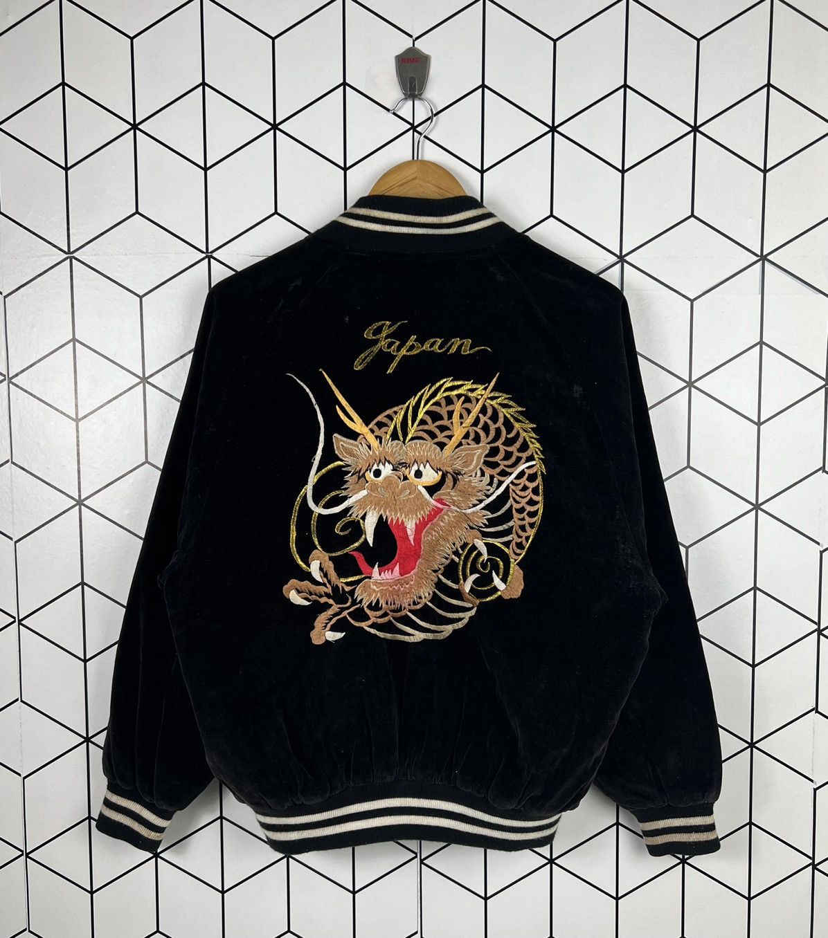 Japanese Brand VINTAGE 80S JAPAN SUKAJAN TRADITIONAL BAGGY JACKET | Grailed