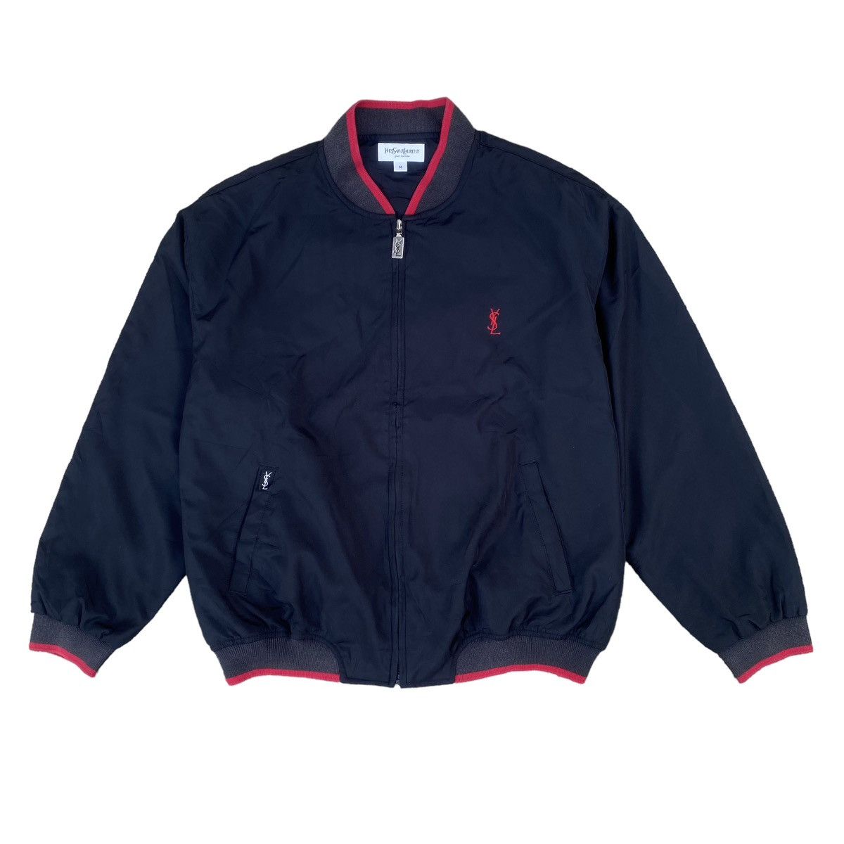 Ysl Pour Homme YSL Nylon Bomber Jacket | Grailed