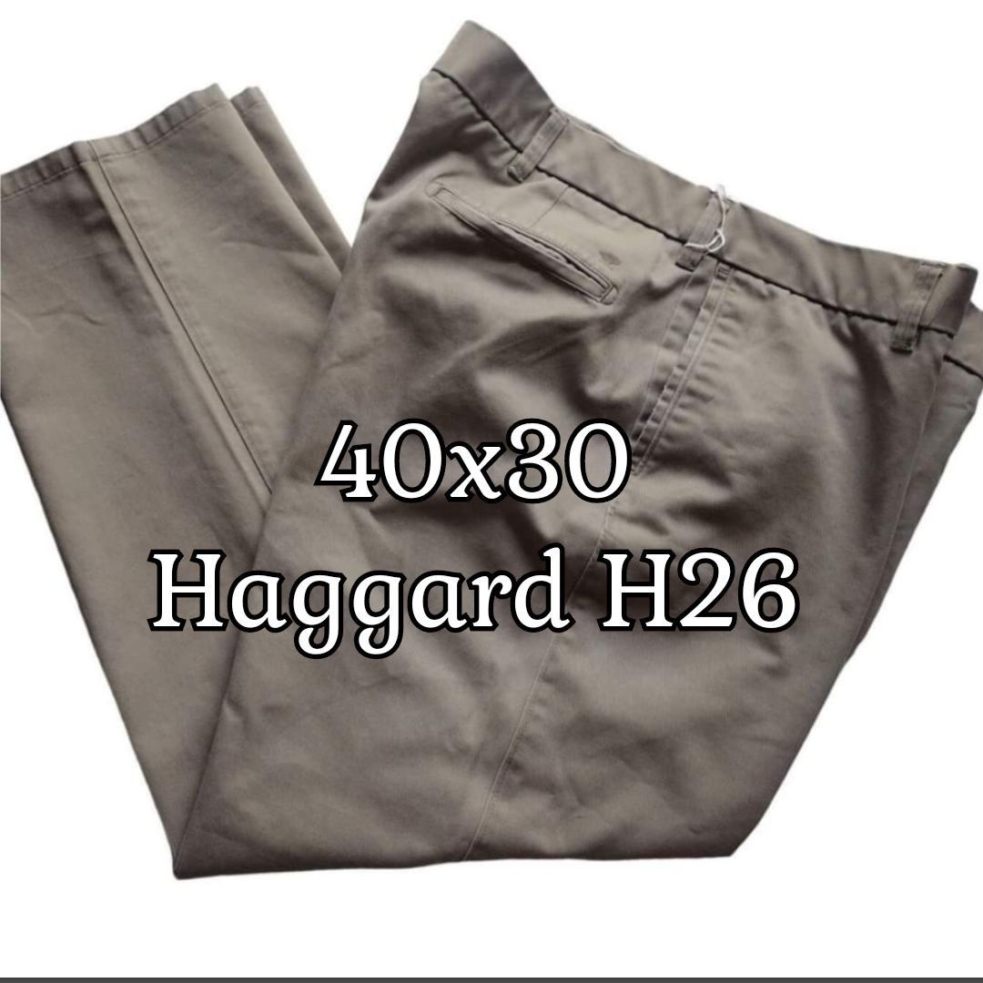 Polo Ralph Lauren 40x30 Haggard H26 Men's Pants Khaki Chino Pants ...