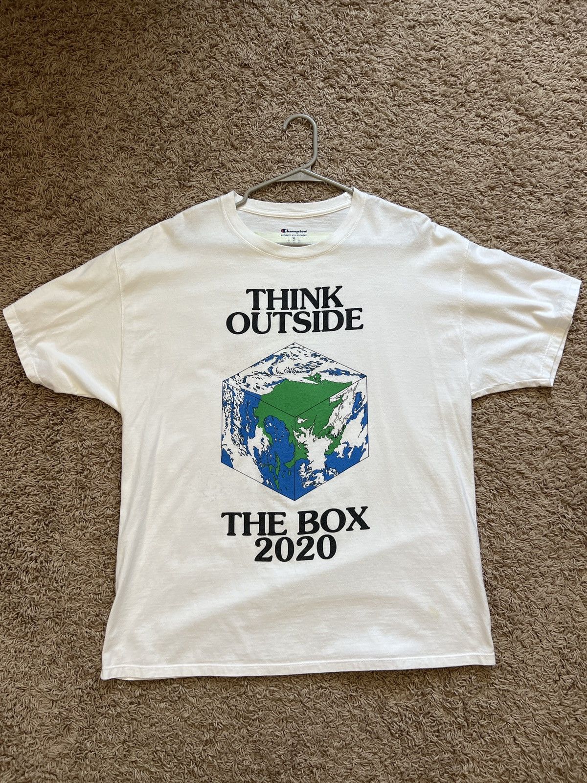 Champion Virgil Albloh Canary Yellow Think Outside The Box 2020 Tee ...