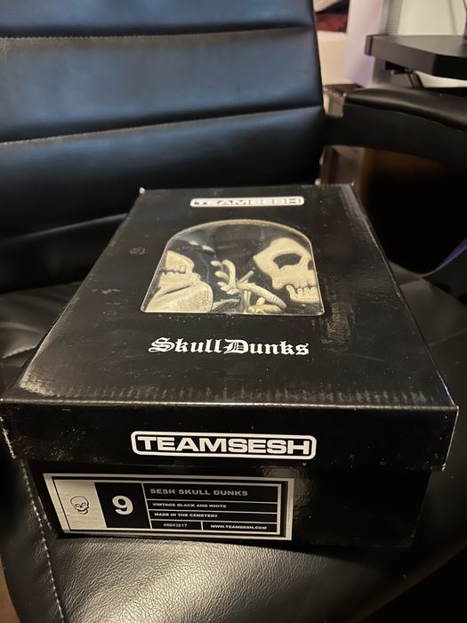 Teamsesh Teamsesh “Skull Dunks” | Grailed