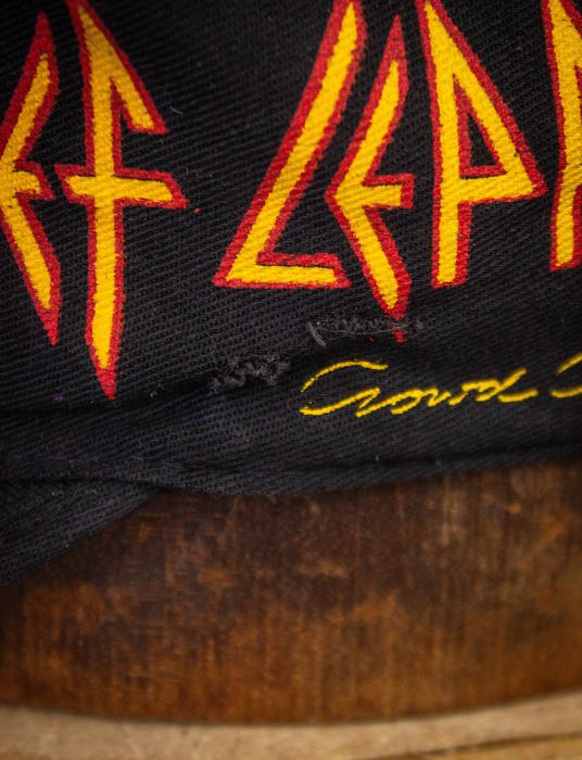 Vintage Vintage Def Leppard Painter's Hat 1984 Black Medium-Large | Grailed