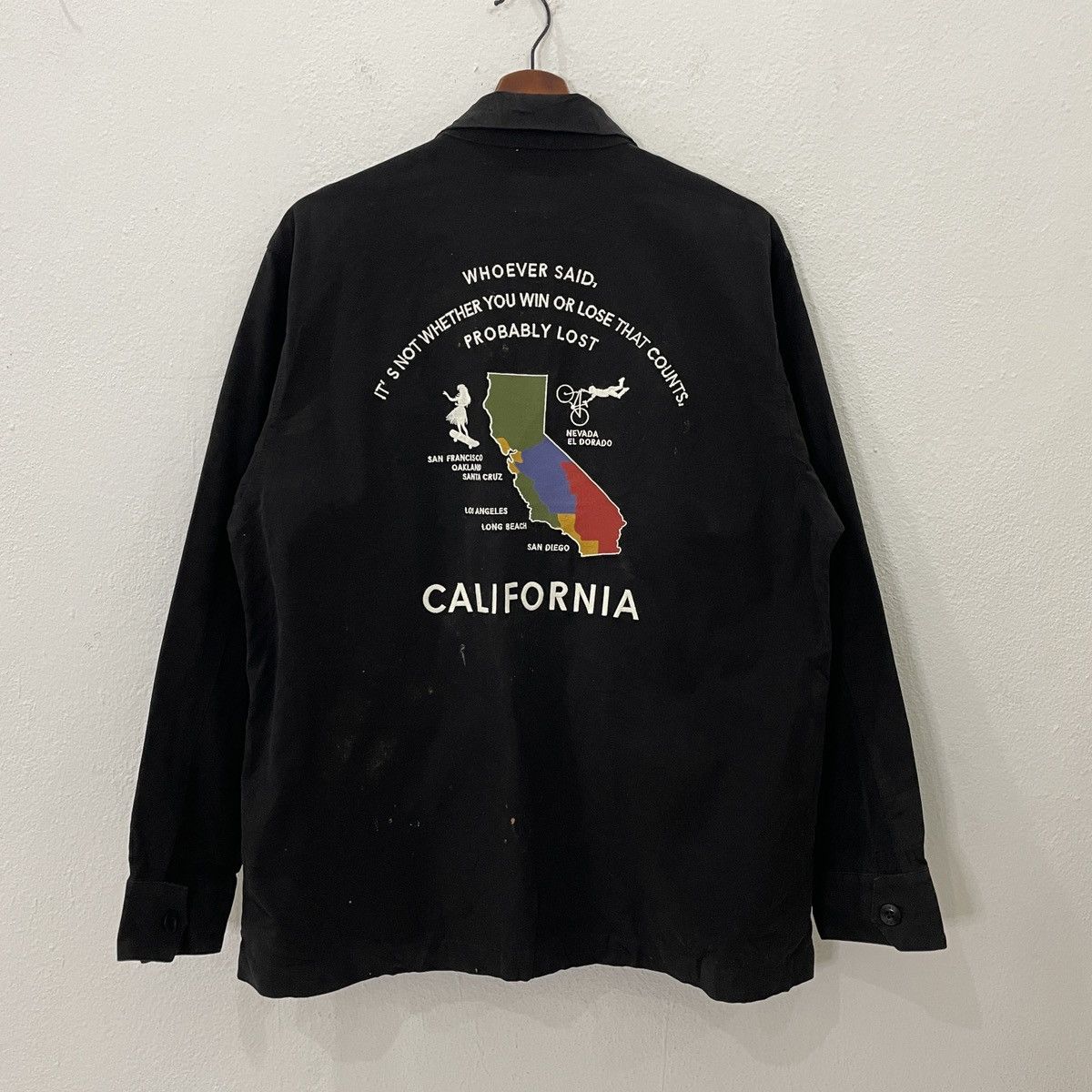American Apparel × Streetwear Vintage The Rcwb & Co Califonia Maps ...