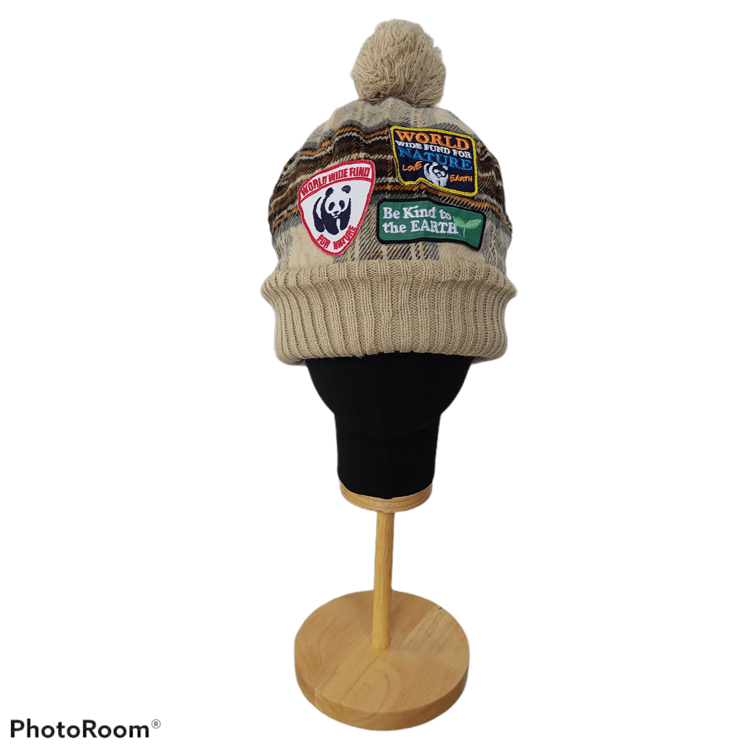 WWF Beanie WWF For Nature ©1986 Panda Multi Patches | Grailed