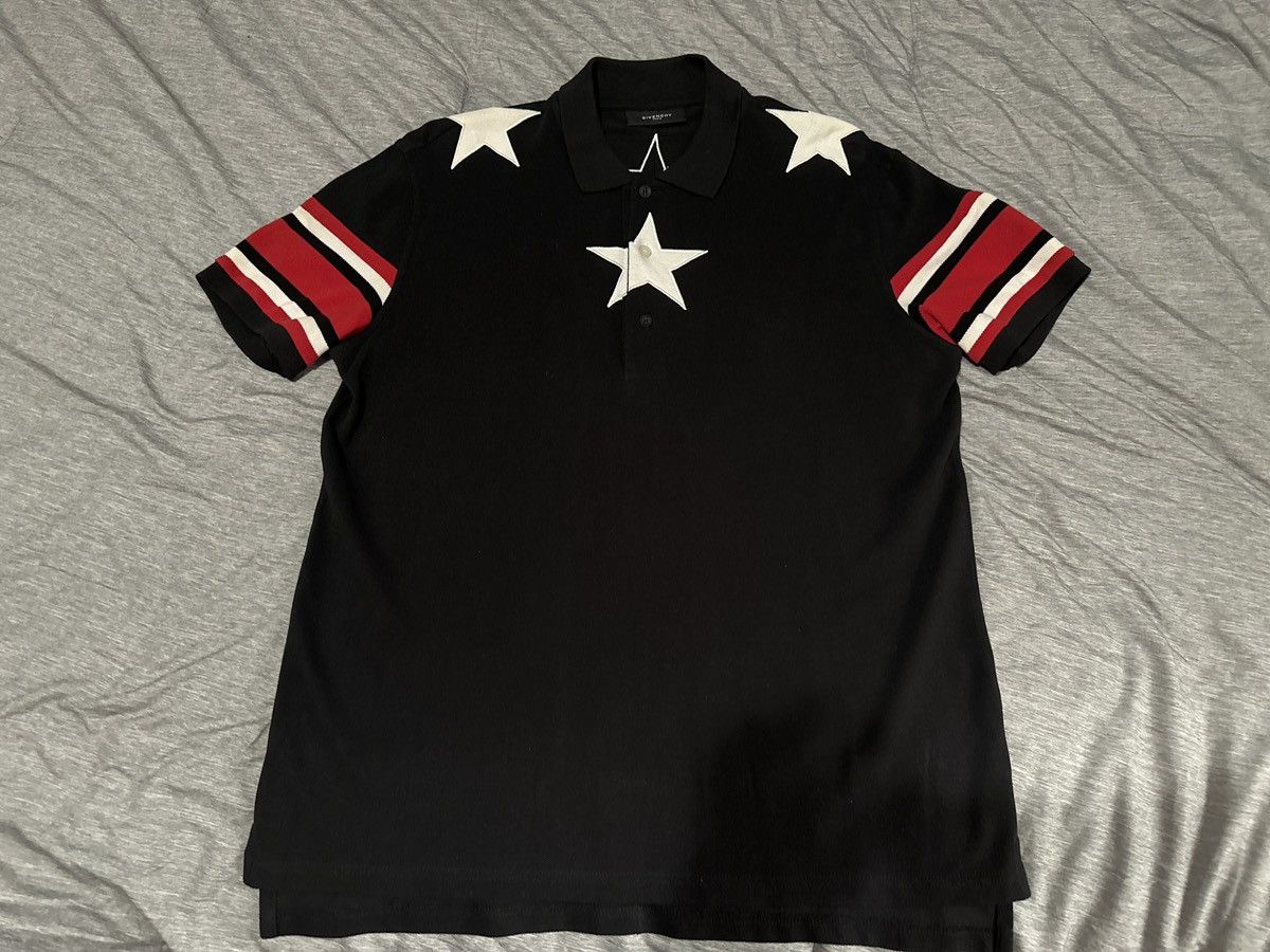Givenchy Givenchy Star Polo Shirt | Grailed