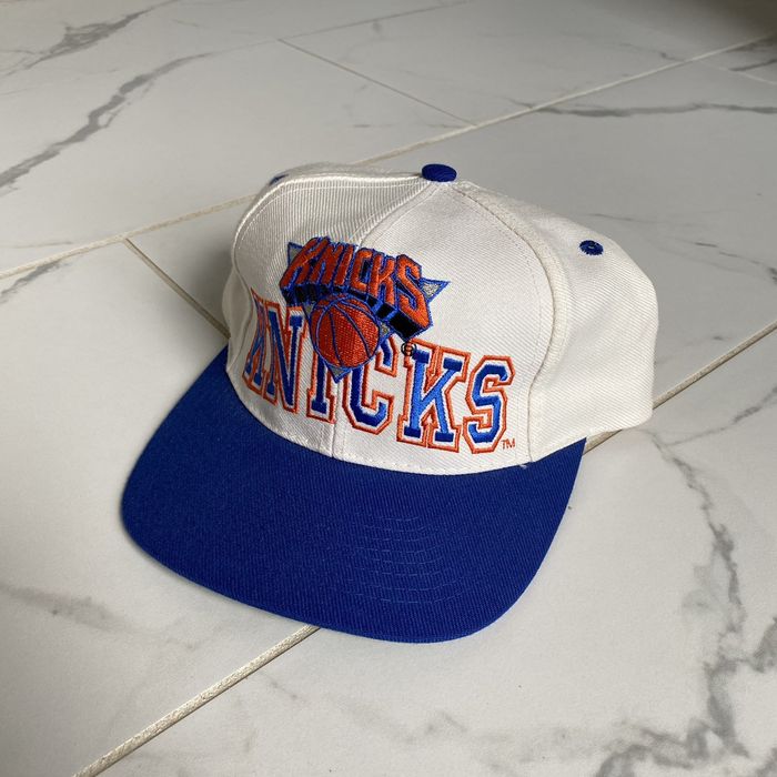 Vintage Vintage 1990s 90s New York Knicks SnapBack Hat NBA Logo | Grailed