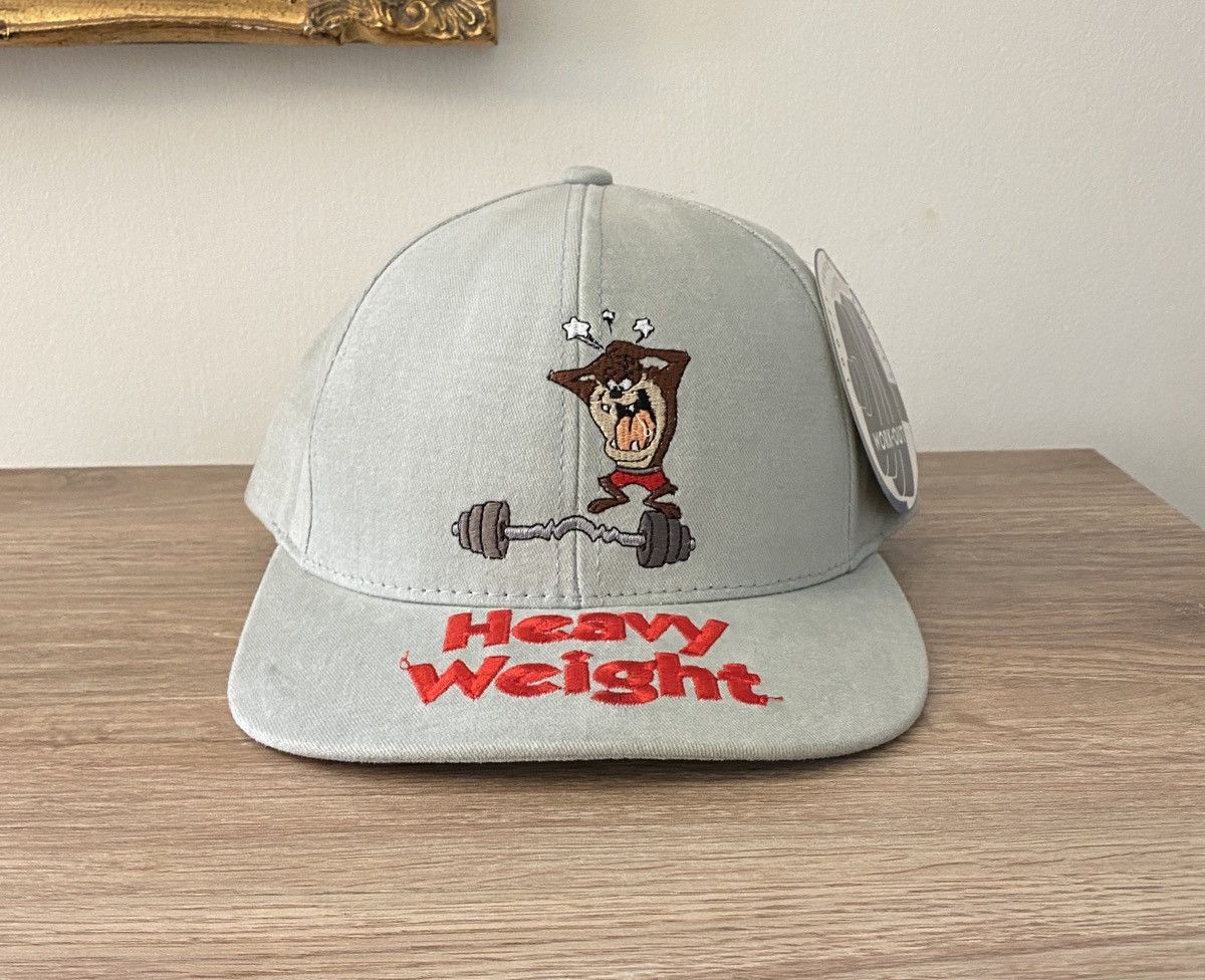 Snap Back × Vintage × Warner Bros Vintage NWT ‘97 Taz Heavy Weight ...