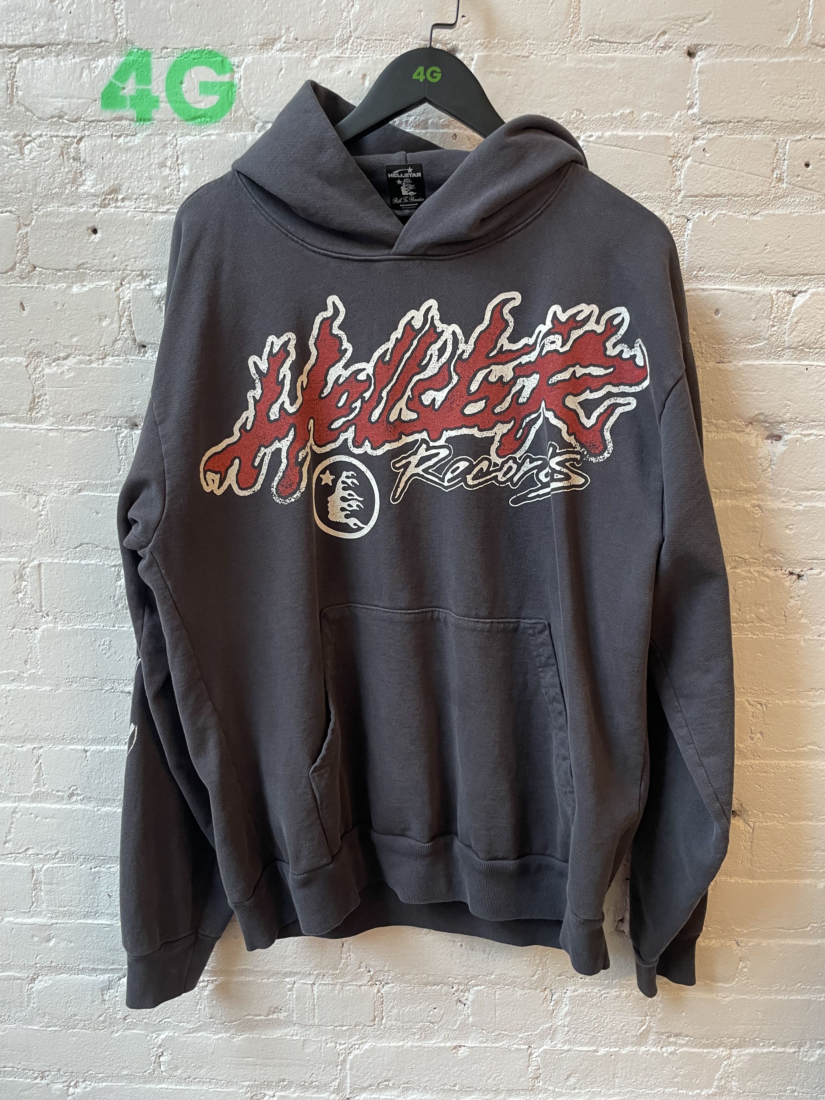 HELLSTAR HELLSTAR VINTAGE WASH WORLD TOUR HOODIE | Grailed