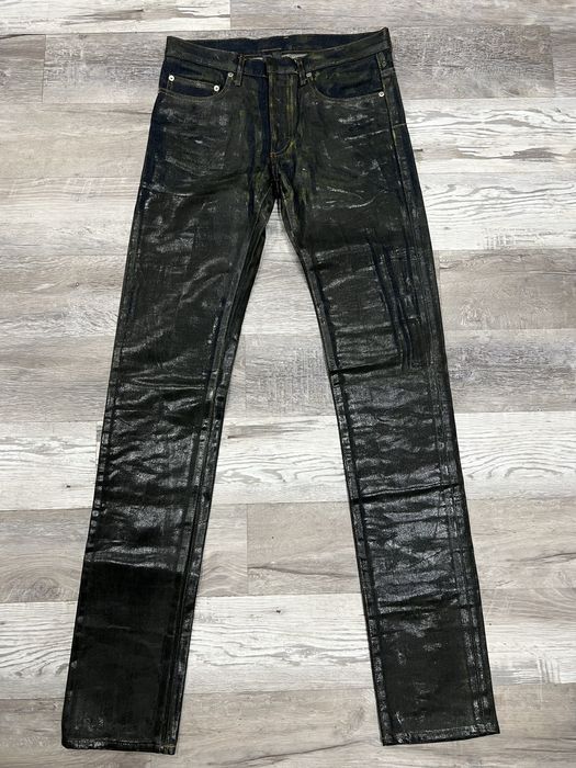 Dior Dior Homme "Luster" Jeans - AW03 Green Wax Hedi Slimane | Grailed