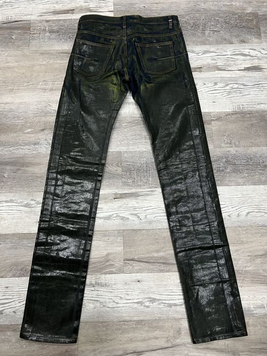 Dior Dior Homme "Luster" Jeans - AW03 Green Wax Hedi Slimane | Grailed