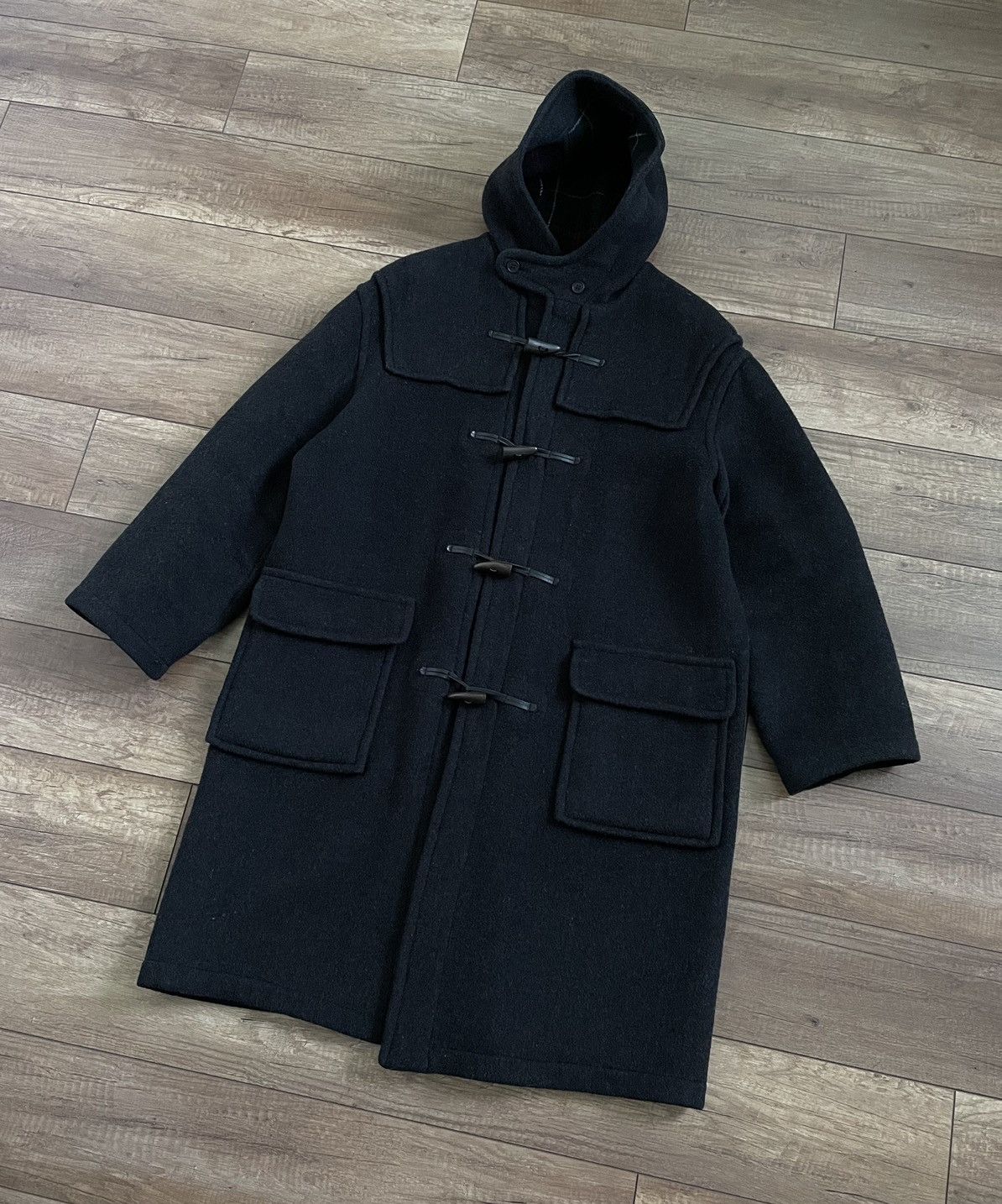 Gloverall × Vintage Vintage Gloverall Classic Wool Duffle Coat | Grailed