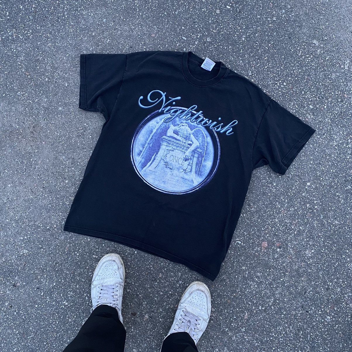 Vintage Vintage Early 00's Nightwish Once Promo T-shirt | Grailed