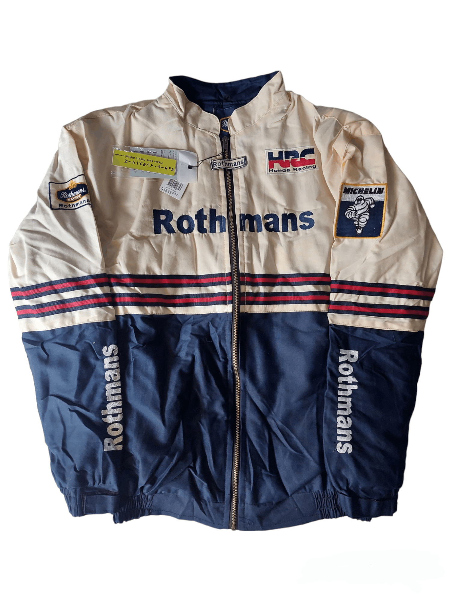 Honda × Streetwear Rothmans Jacket Honda Racing team Michelin ...