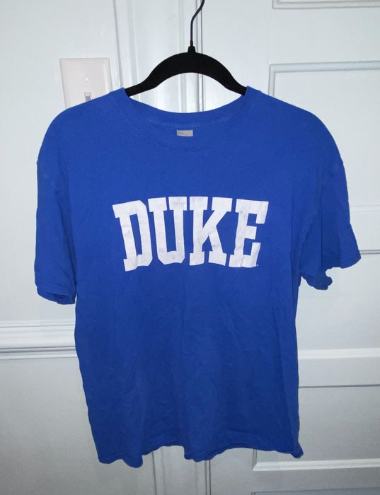 Gildan Vintage Duke Block Letter T-Shirt Tee | Grailed