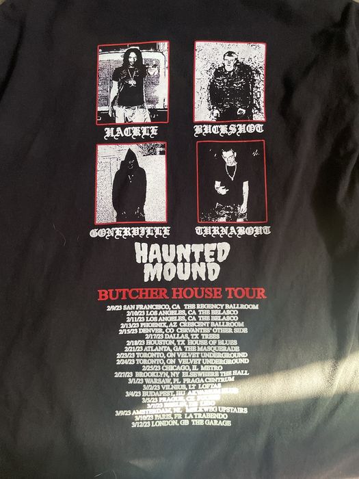 Haunted Mound HAUNTEDMOUND butcher house tour | Grailed