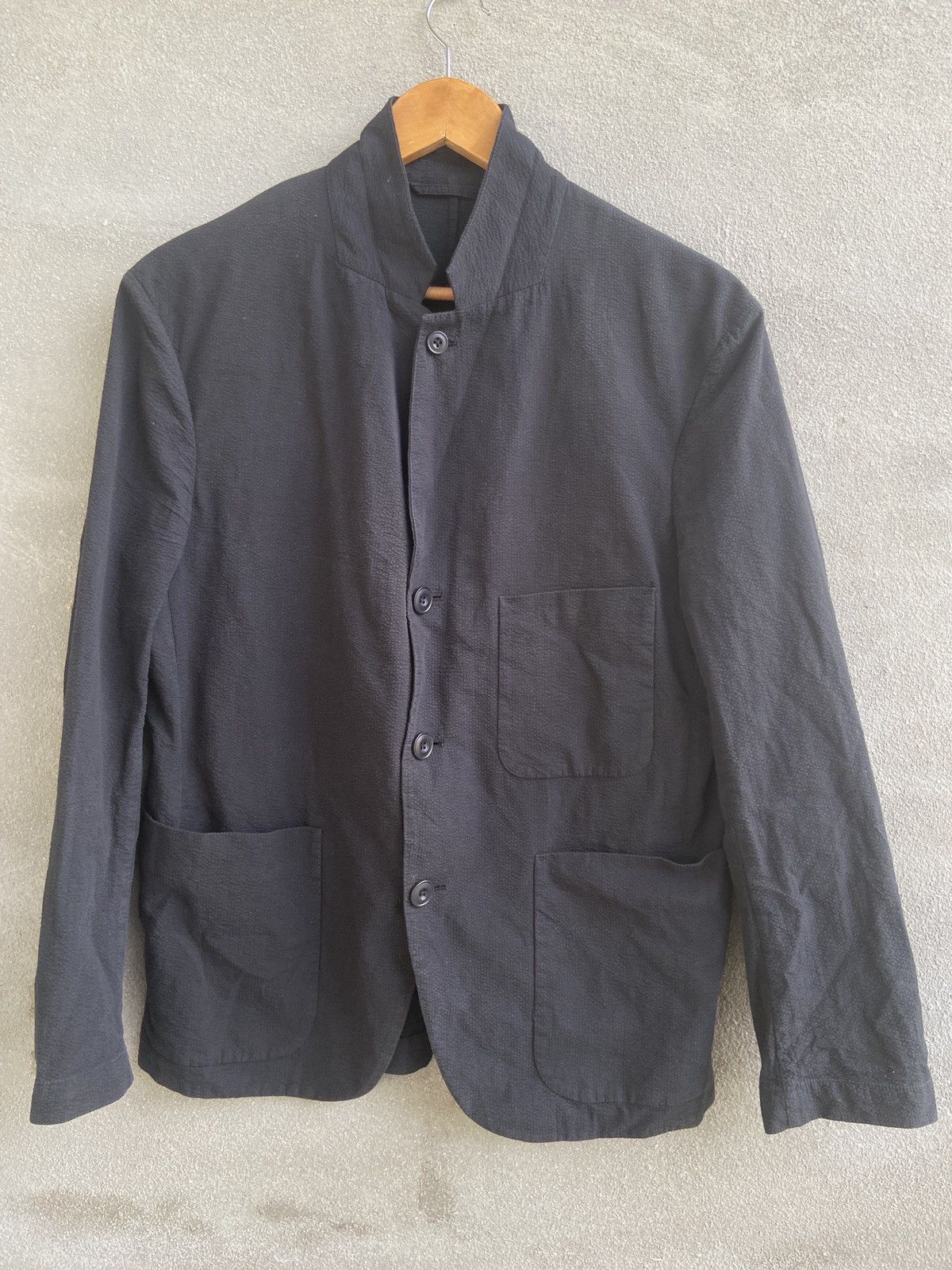 Uniqlo Uniqlo and Lemaire Button Up Worker Blazer Jacket | Grailed