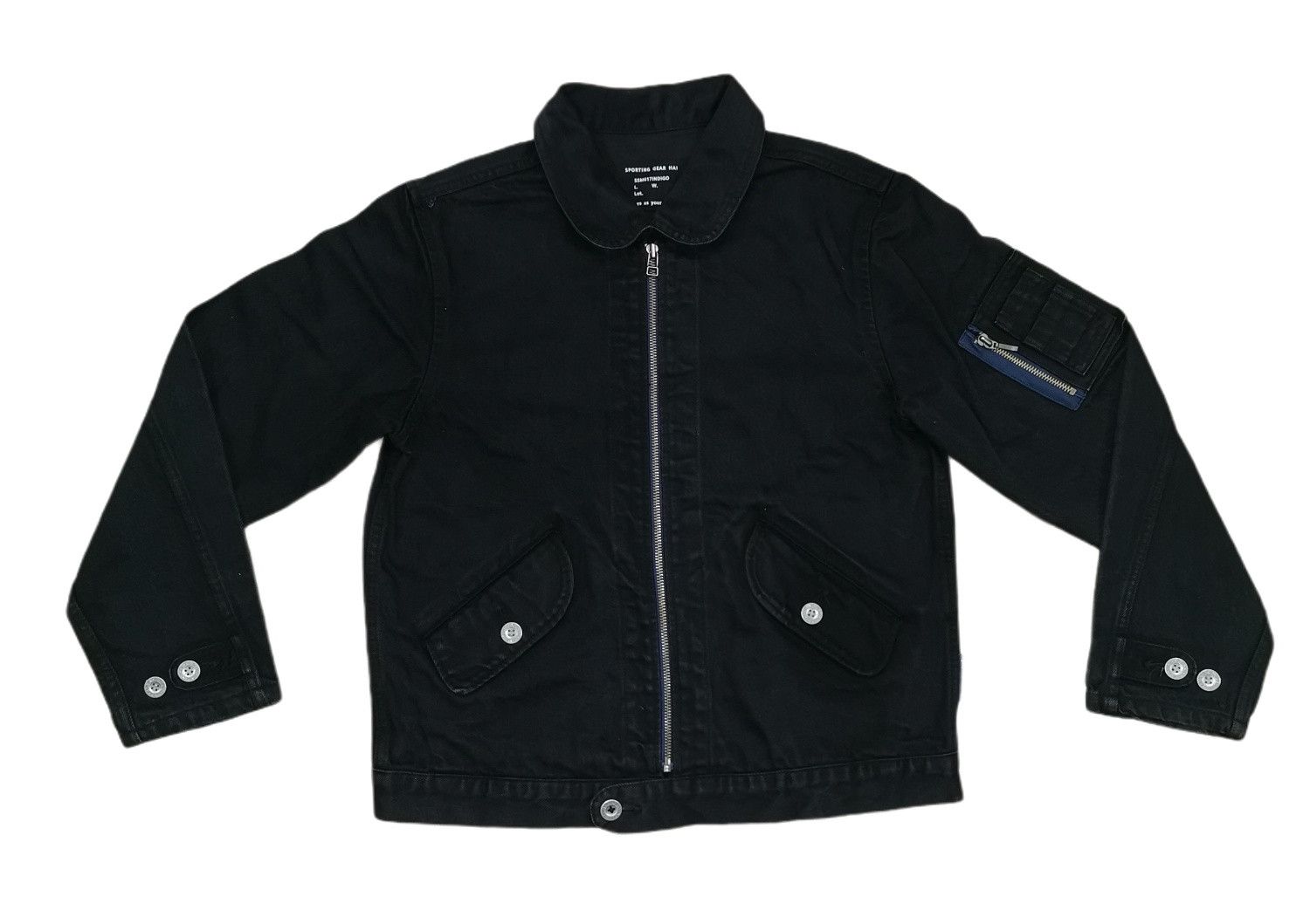 Denim Jacket × Hai Sporting Gear × Issey Miyake Issey Miyake Hai ...