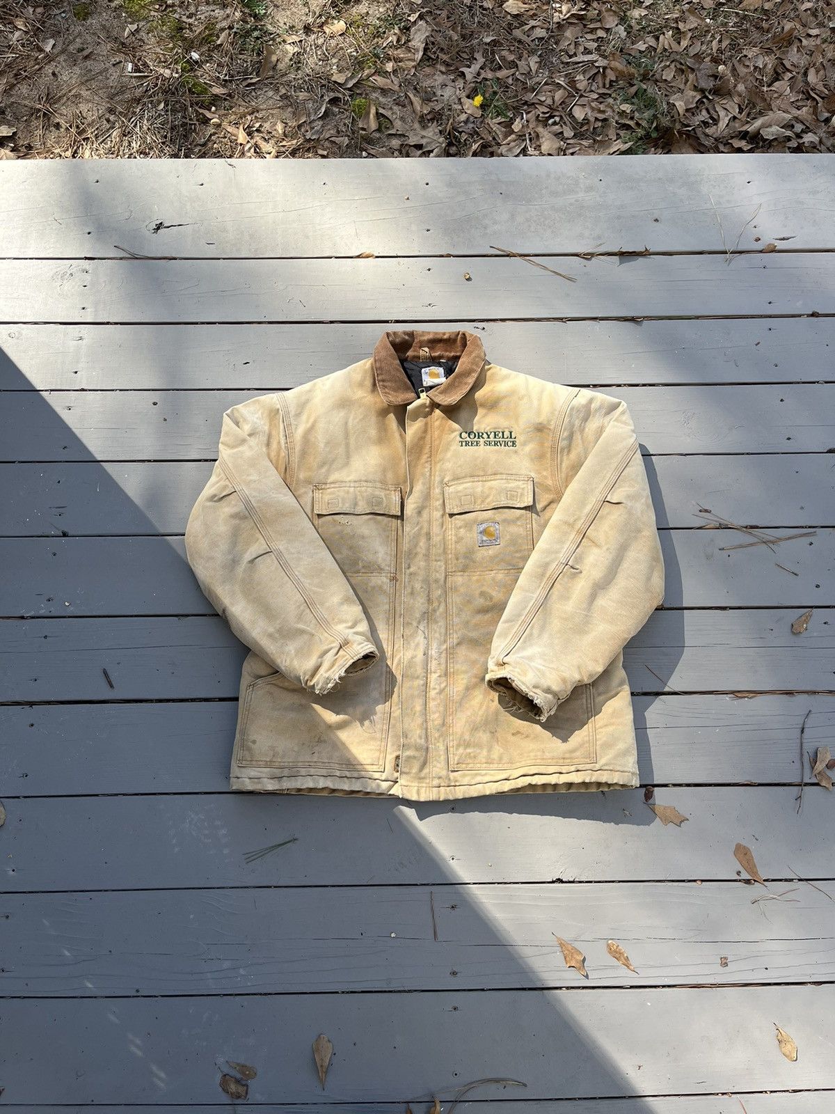 Vintage Vintage Carhartt Distressed Work Jacket | Grailed