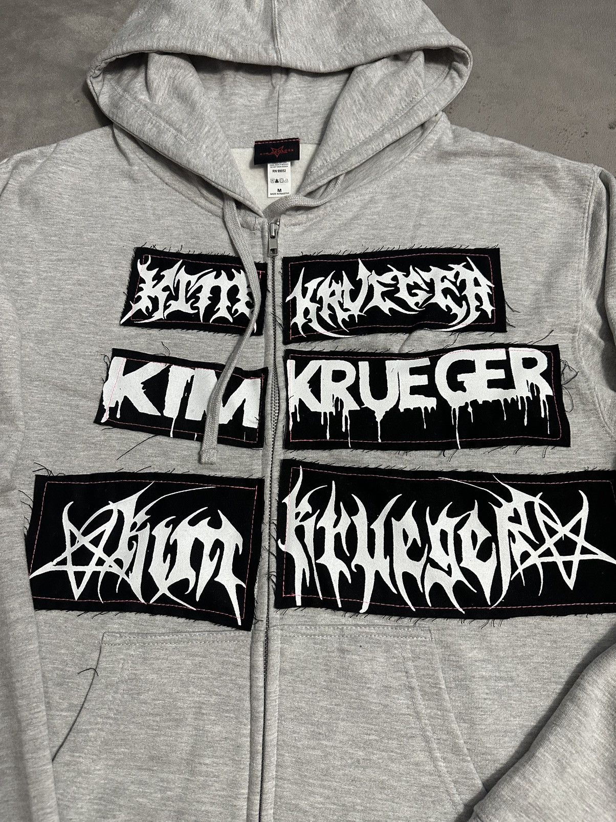 Streetwear Burberry Erry Kim Kruger FNF “A Personal Connection” Zip Up ...