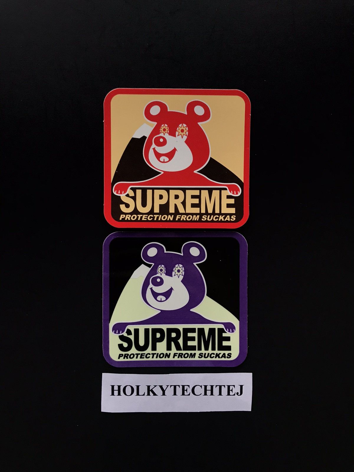 Supreme Supreme Bear Sticker Set | Grailed