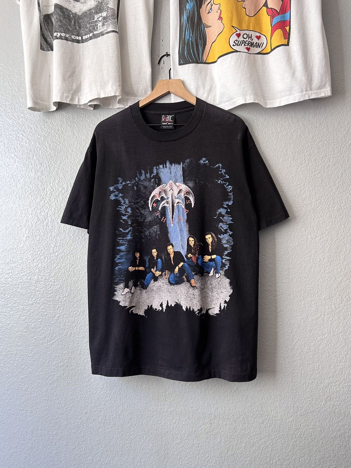 Vintage Vintage 90s Queensrÿche Faded Band Tee Shirt | Grailed