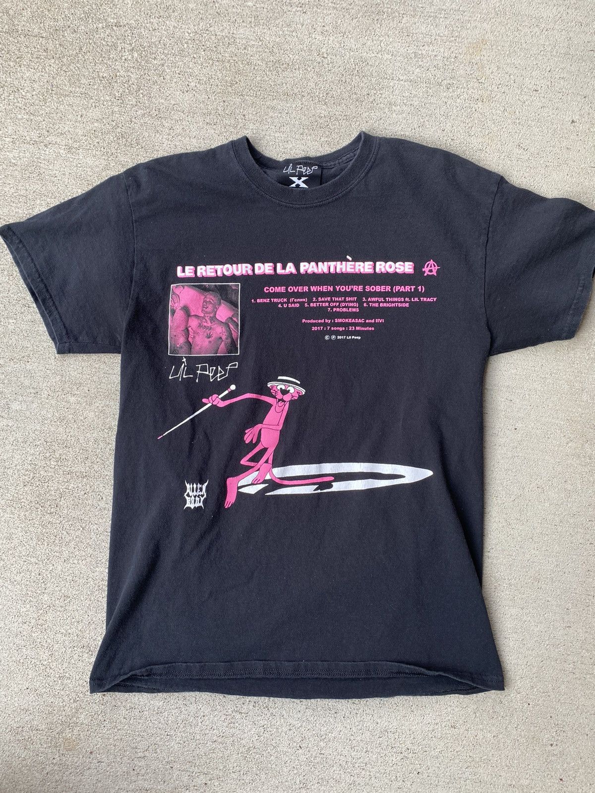 Pictureplane Alien Body Lil Peep Alien Body Album Shirt | Grailed