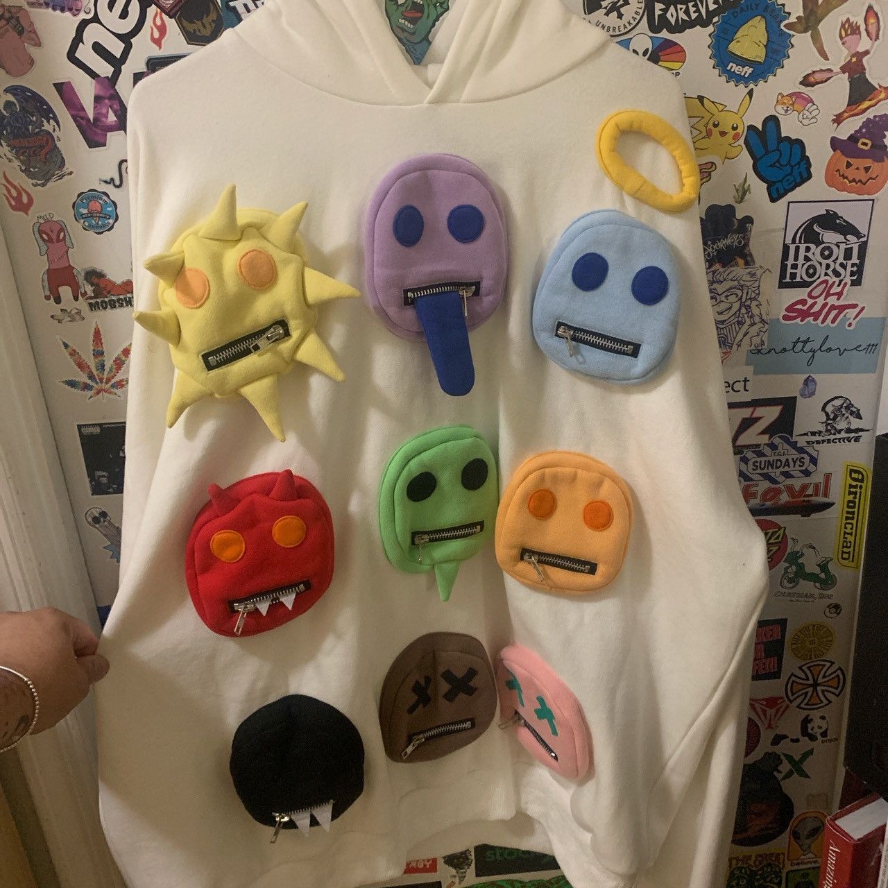 Custom Syckli Schizophrenia Awareness Hoodie | Grailed