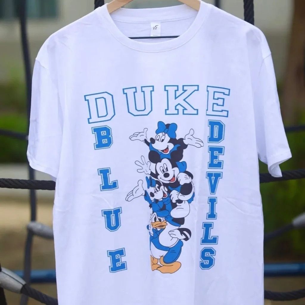 Streetwear Deadstock Retro Mickey Mouse Inspired Duke Tee | Grailed