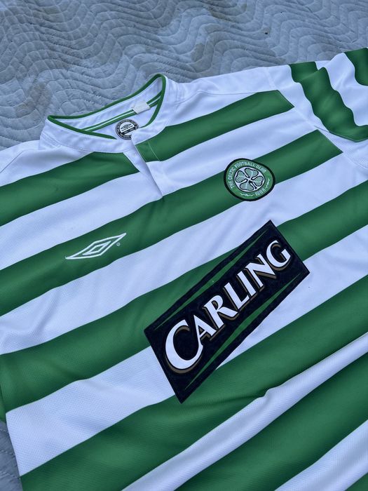 Vintage Vintage 2000s Y2K Umbro Celtic Football Club Soccer Jersey ...