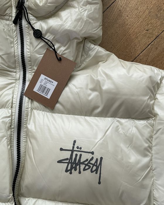 Stussy Stüssy Micro Ripstop Down Parka Jacket Bone | Grailed