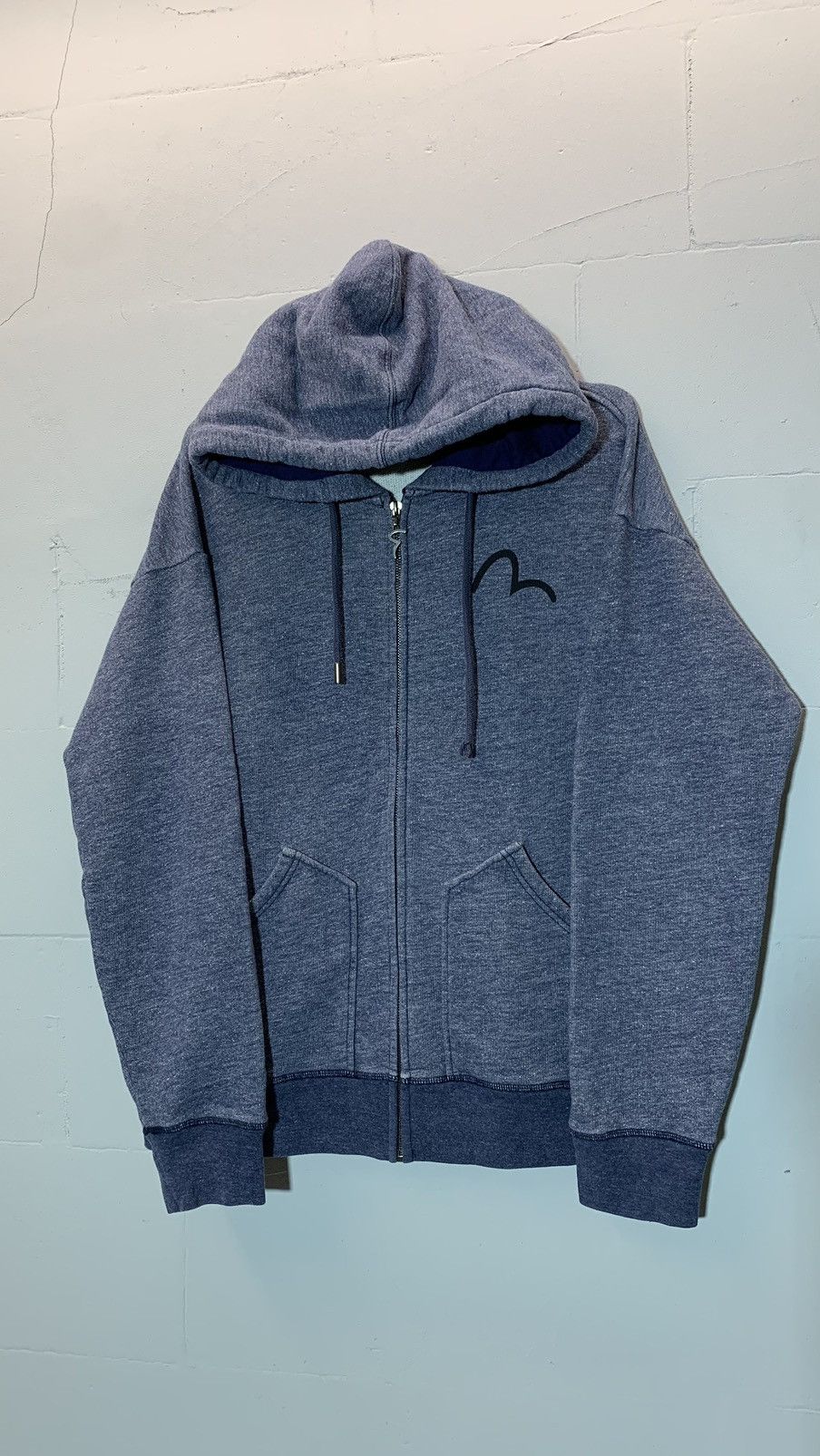 Evisu × Japanese Brand × Streetwear Evisu custom made zip hoodie ...