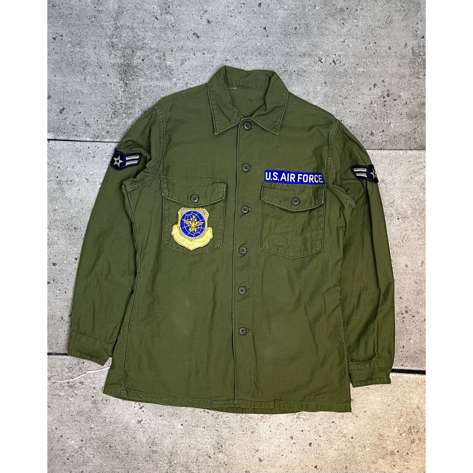 Usmc L/S Air Force OG 107 Shirt (M) - 1960s | Grailed