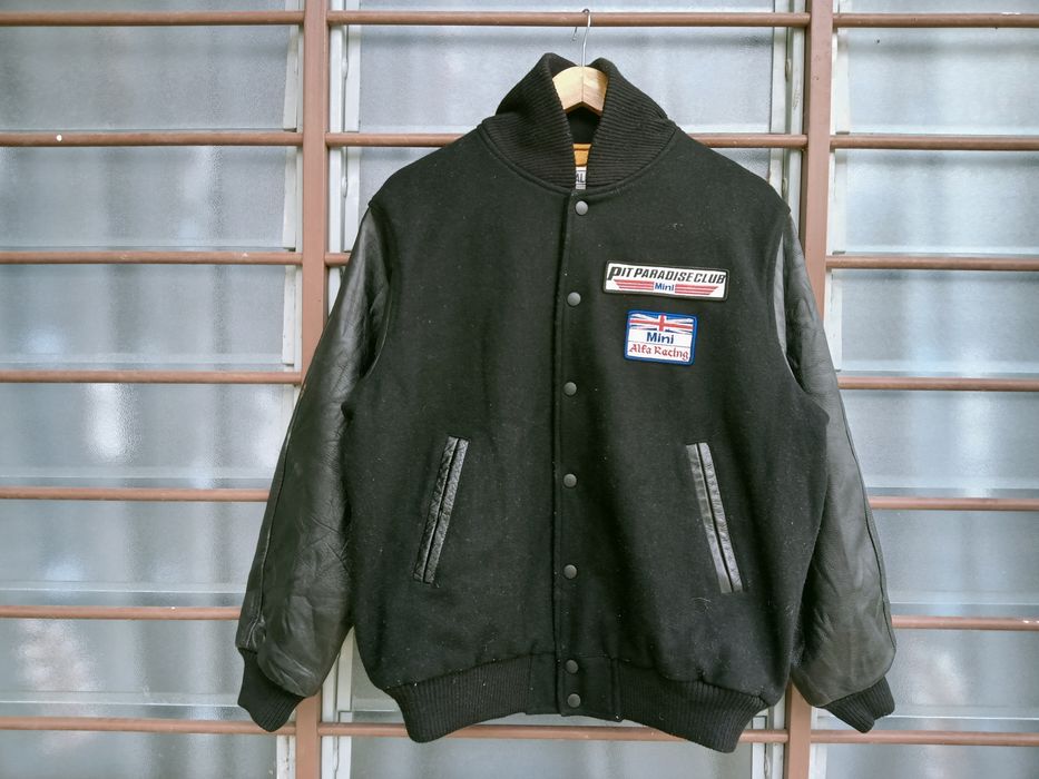 Sports Specialties Vintage Pit Paradise Alfa Racing Varsity Jacket ...