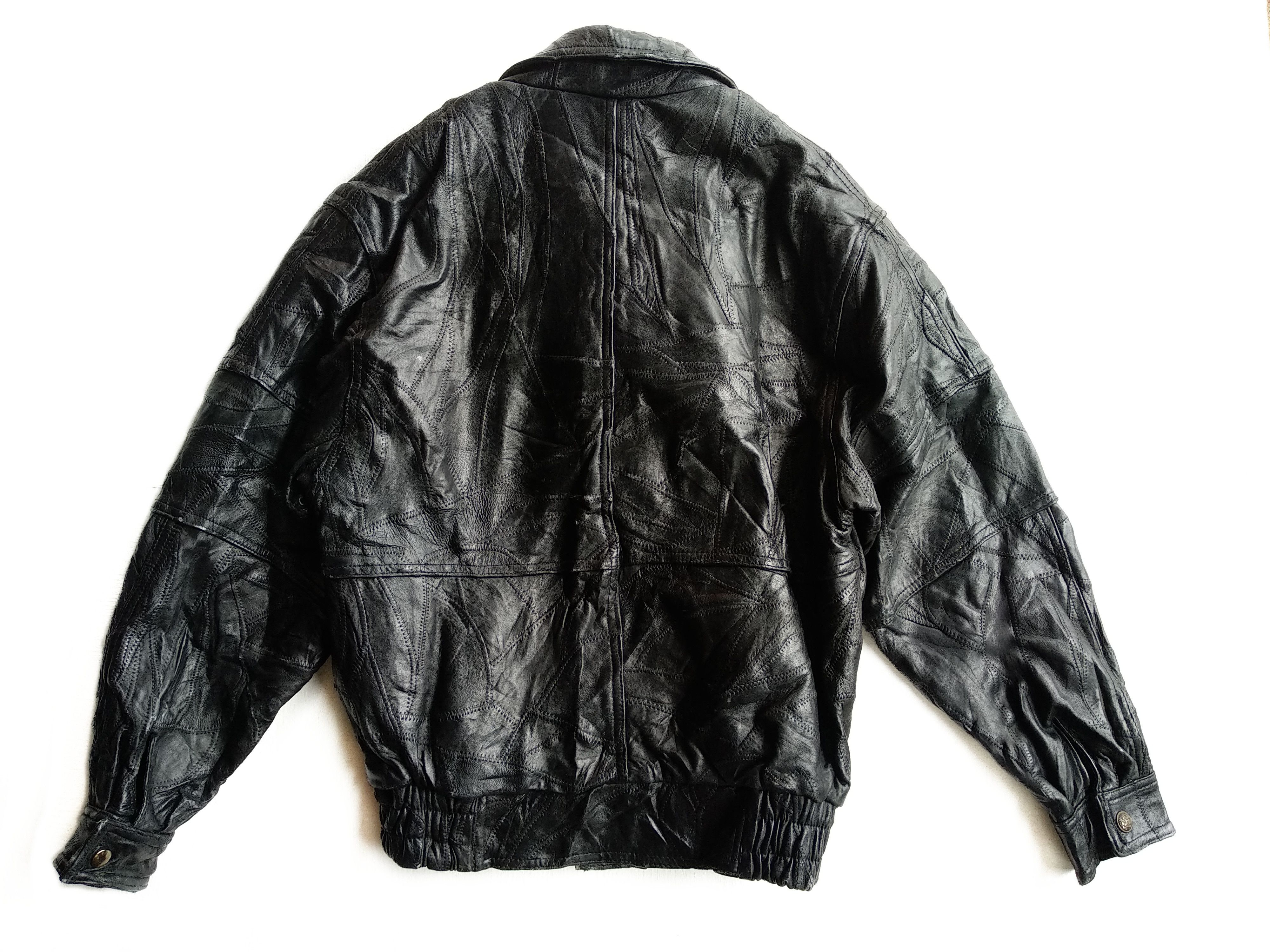 Vintage Vintage Pierucci Motorcycle Leather Jacket/Saiz M | Grailed