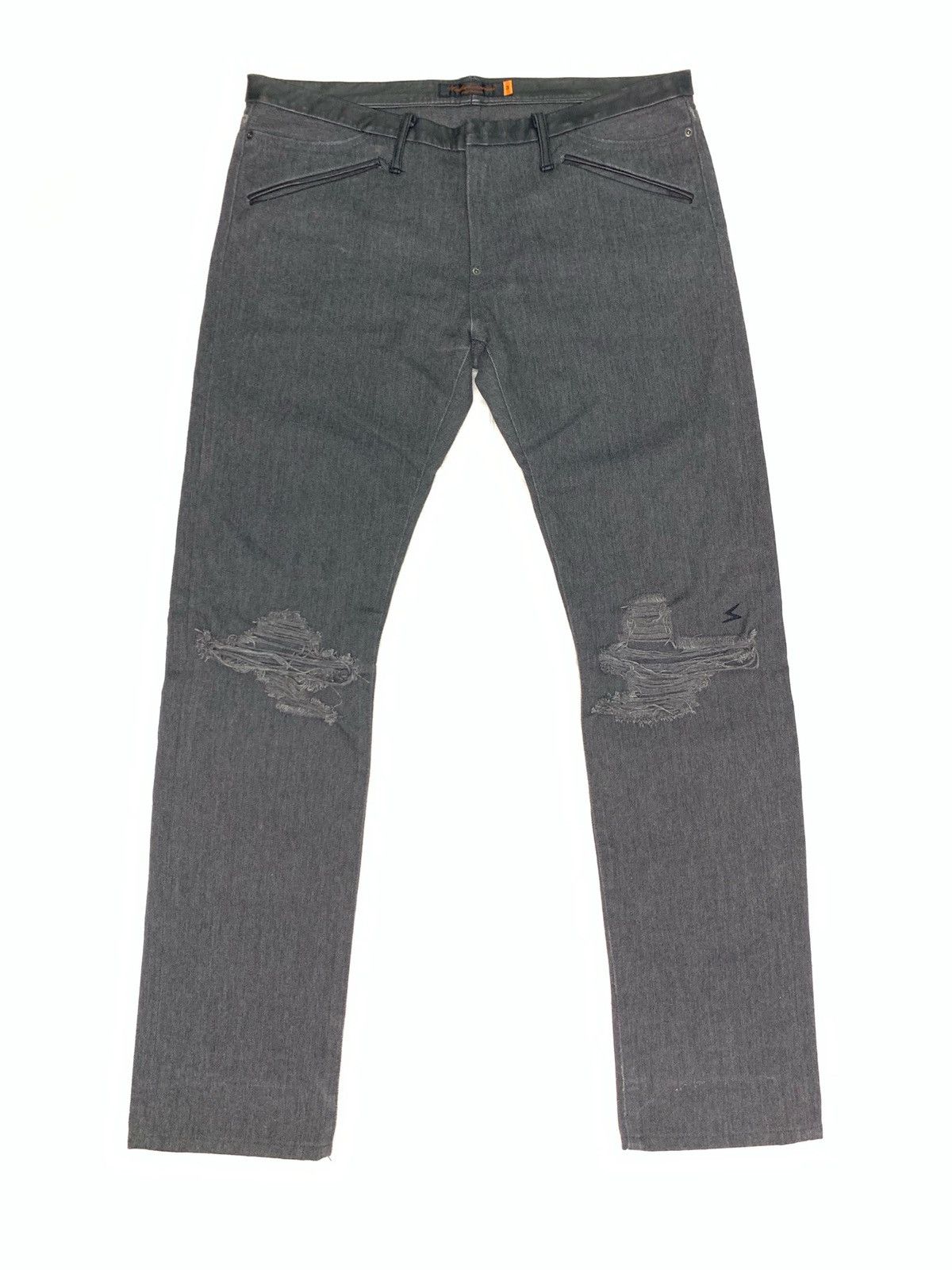 Jun Takahashi × Undercover 🎌 AW04 Undercover Destroy Denim Pants [zozo ...