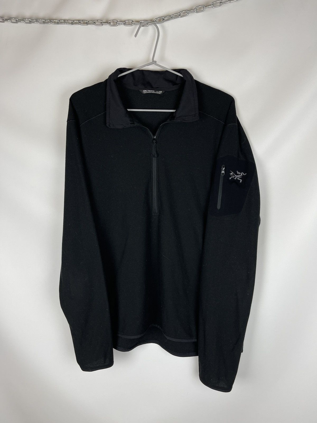 Arc'Teryx × Outdoor Life × Streetwear Arcteryx Half Zip pocket logo ...