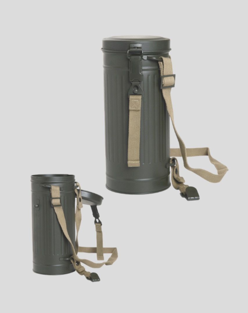 Bag × Japanese Brand × Military Military Gas Mask Metal Holder | Grailed