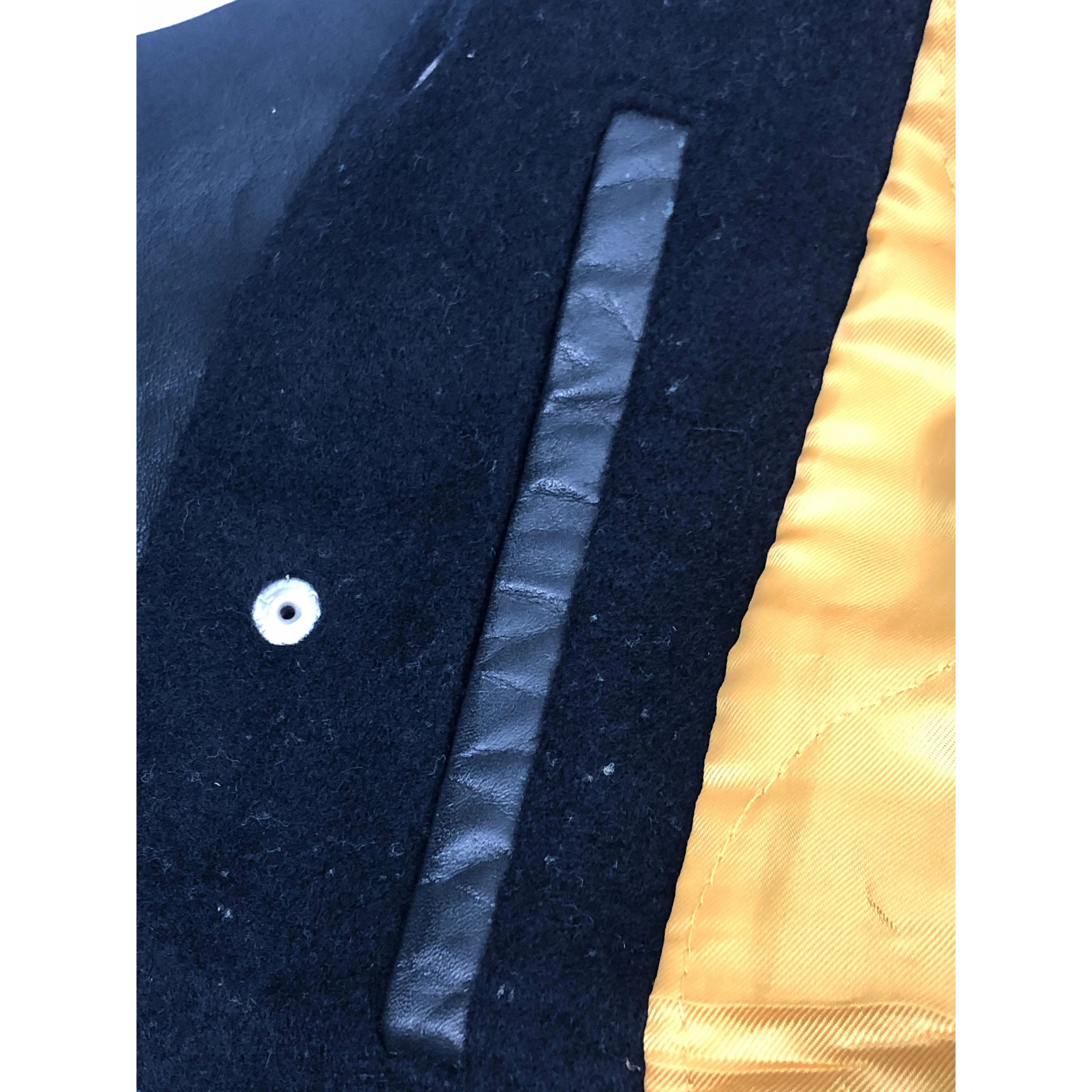 Military × Varsity Jacket × Vintage Vintage 90s Military B-3 Unit ...