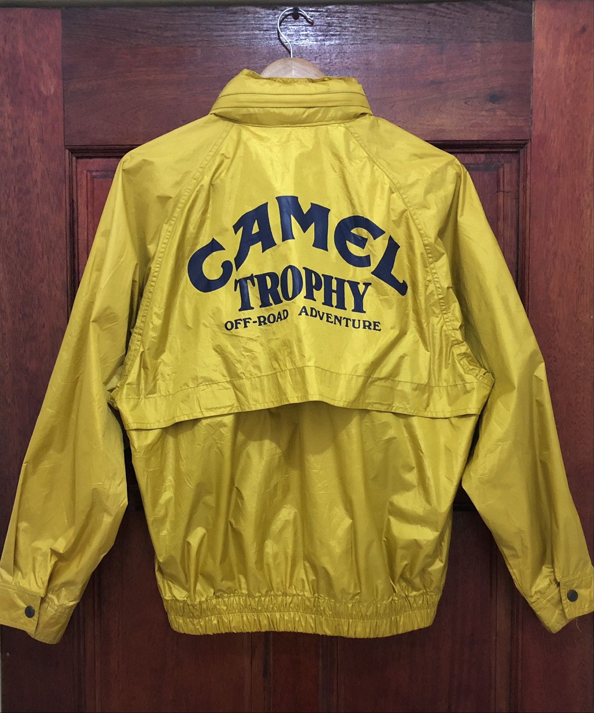 Vintage Vintage 90s Camel Trophy Big Logo Rain Coat / windbreaker | Grailed